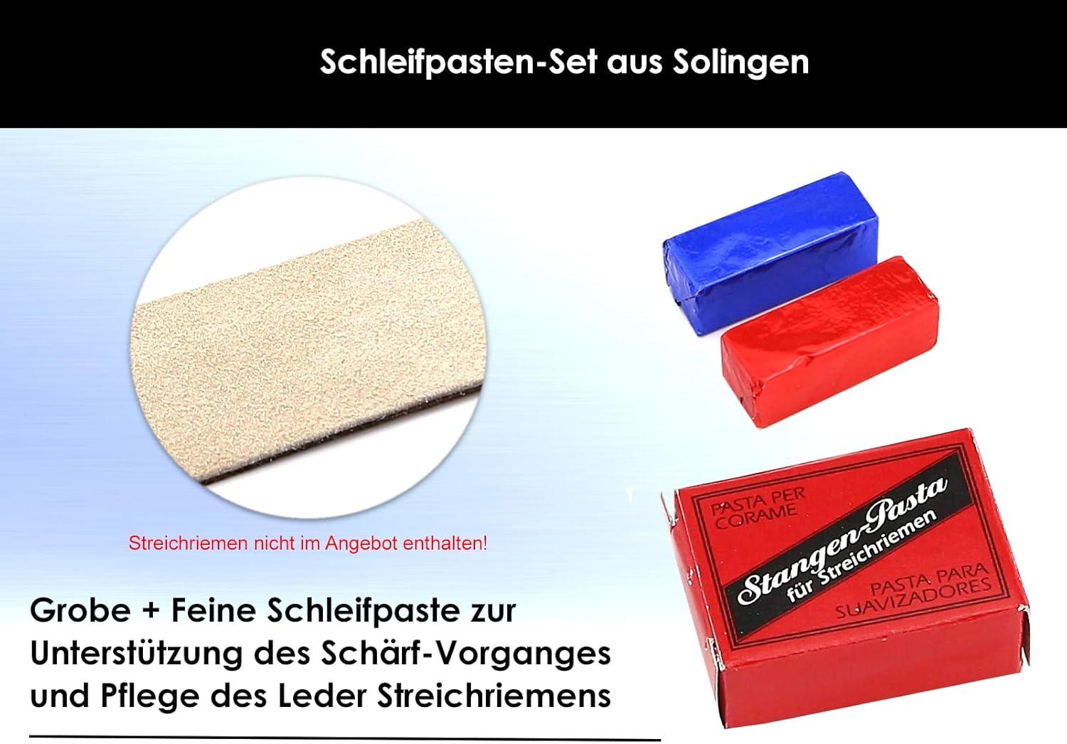 Razor Paste Set - Sharpening & Grinding Paste Care from Solingen ...