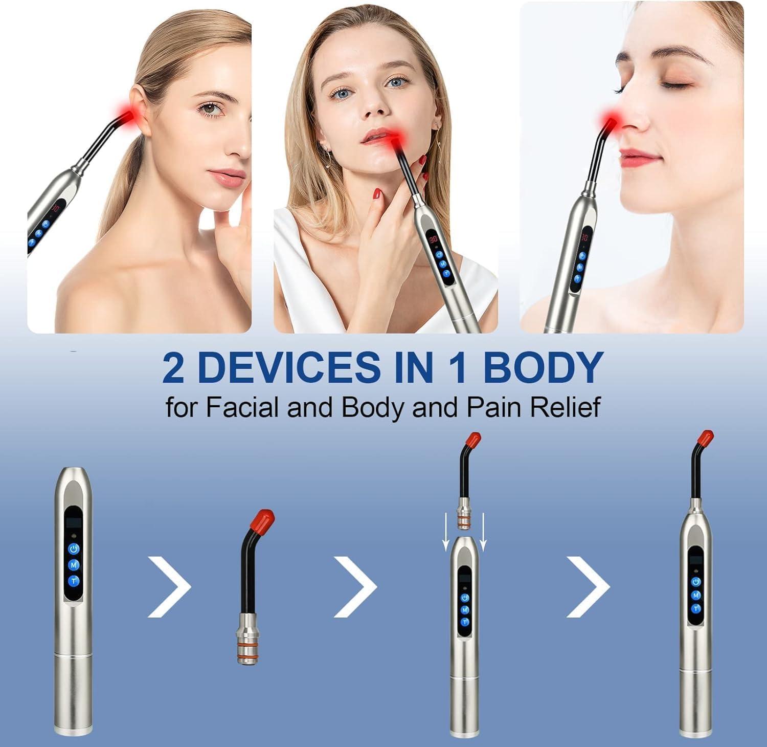 Red Light Therapy Device for Herpes Treatment Cold Sores | Buy Now with ...