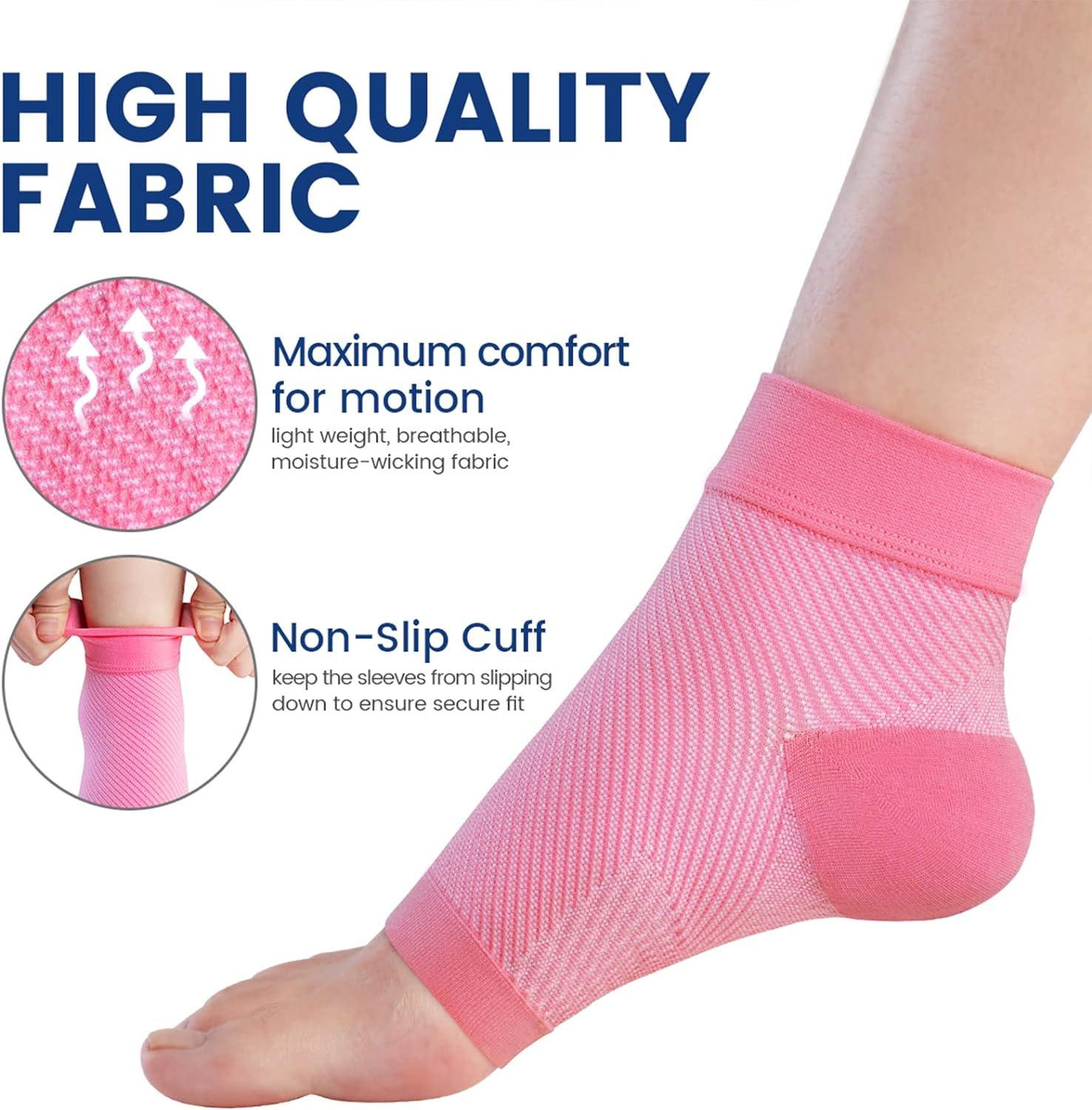 AVIDDA Plantar Fasciitis Support Socks - Compression Foot Sleeves for ...