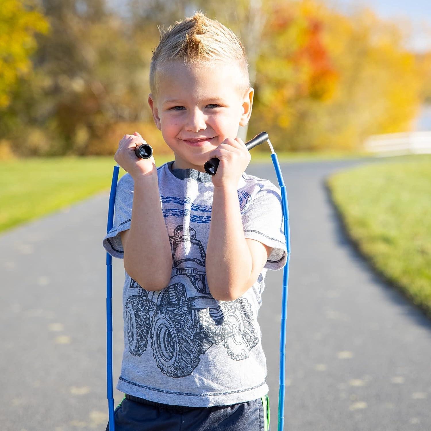 Adjustable Kids Exercise Jump Rope | Durable Shatterproof Beads | 7ft ...