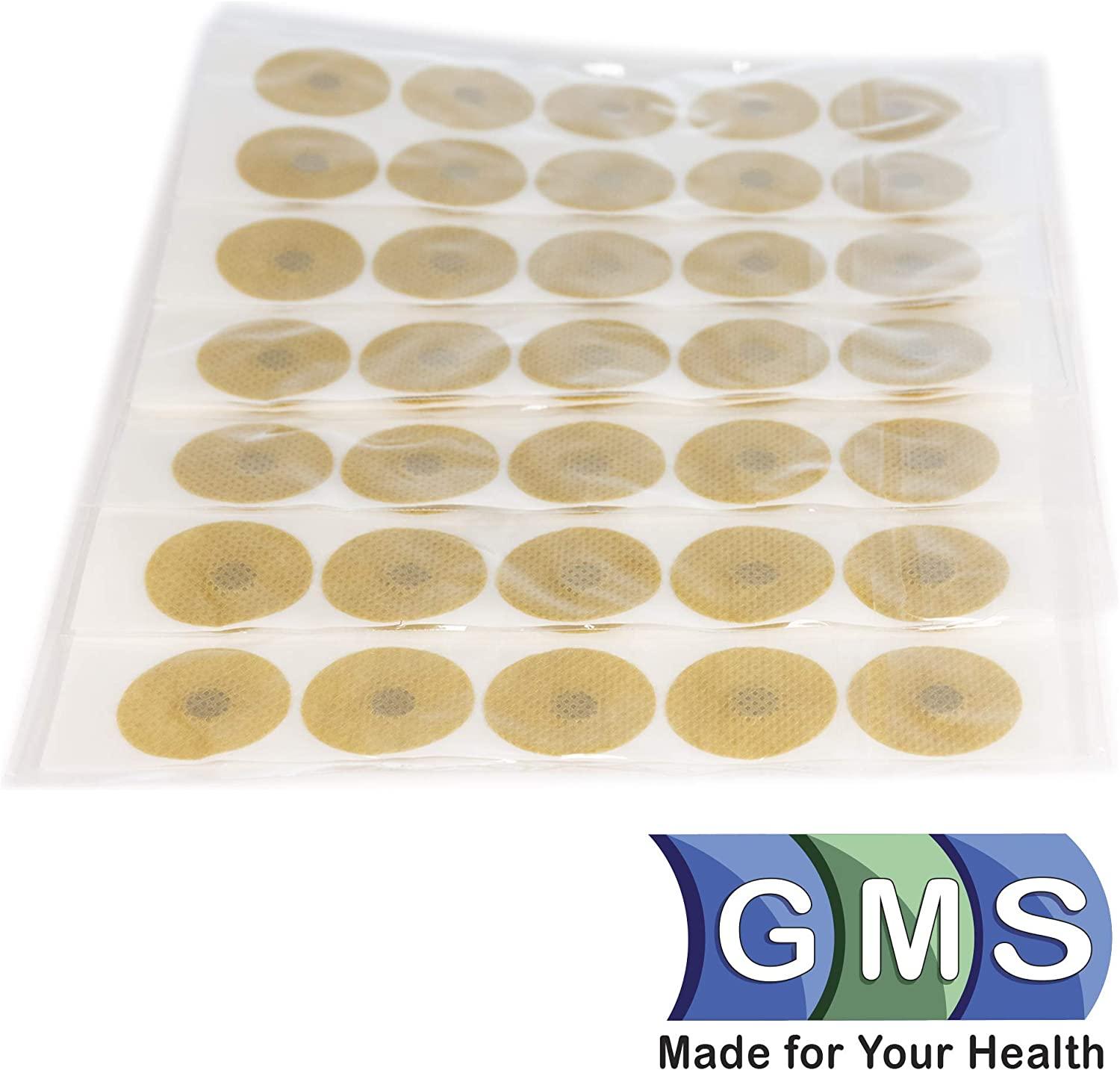 100 Acupressure Adhesive Magnetic Patches - Strong 1200 Gauss Magnets ...