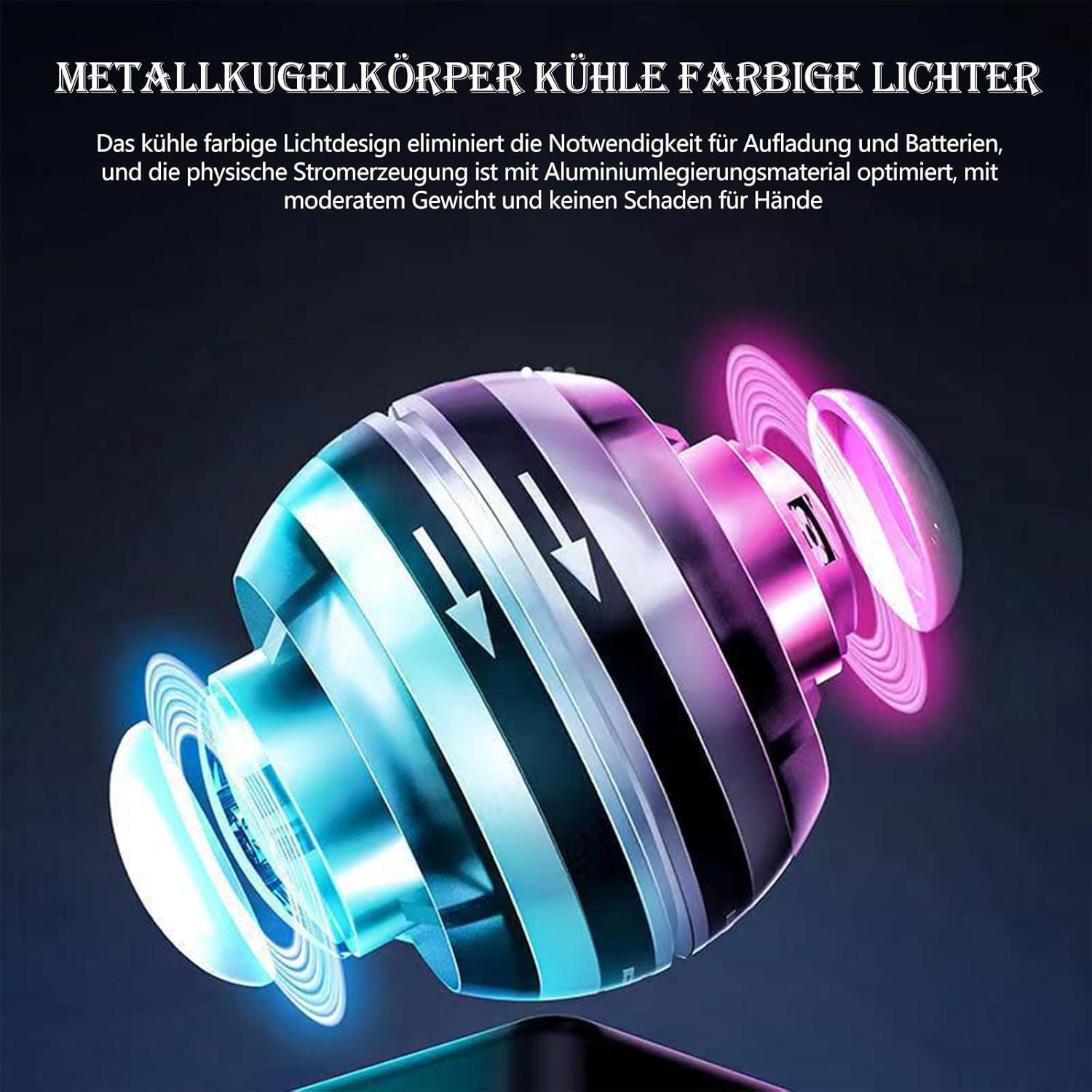 Buy Kaysensuk Gyroscopic Hand Trainer - LED Wrist Ball for Hand & Arm ...
