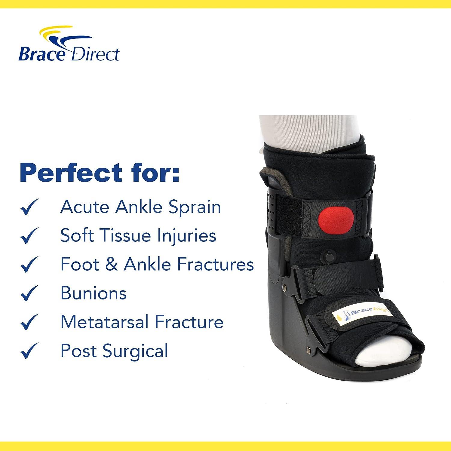 Brace Align Air CAM Walker Fracture PDAC Approved L4360 and L4361 Boot Short - Medical Recovery ...