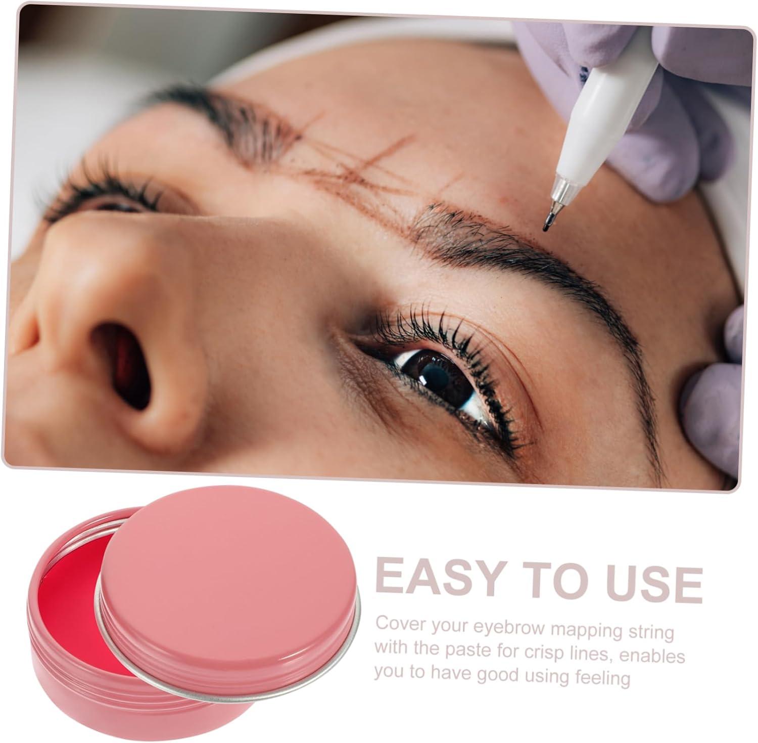 Tools Eyebrow Drawing Brow Mapping Tool Fake Leather Painting Brow ...