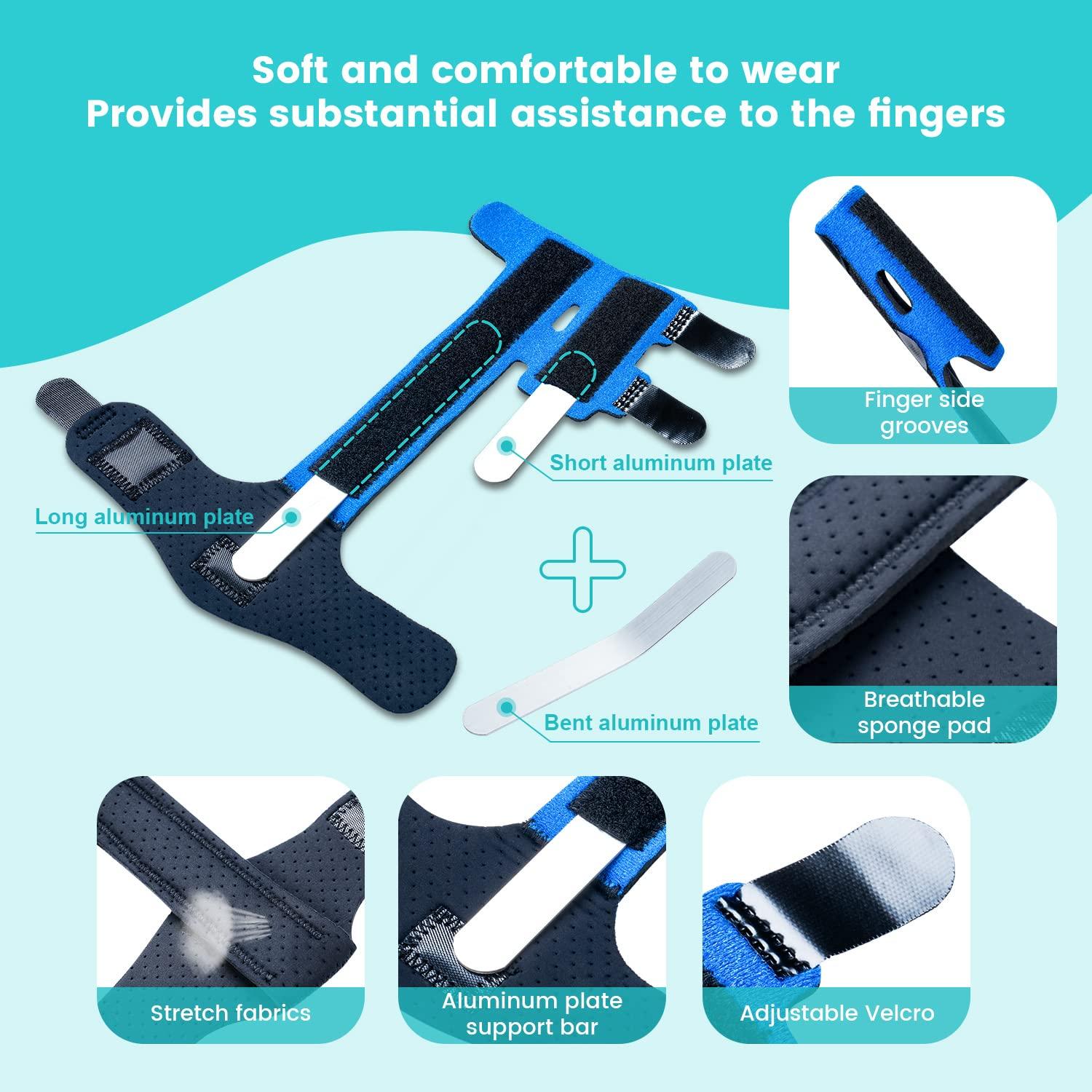 Adjustable Finger Rail Support - Orthosis for Finger Fractures ...