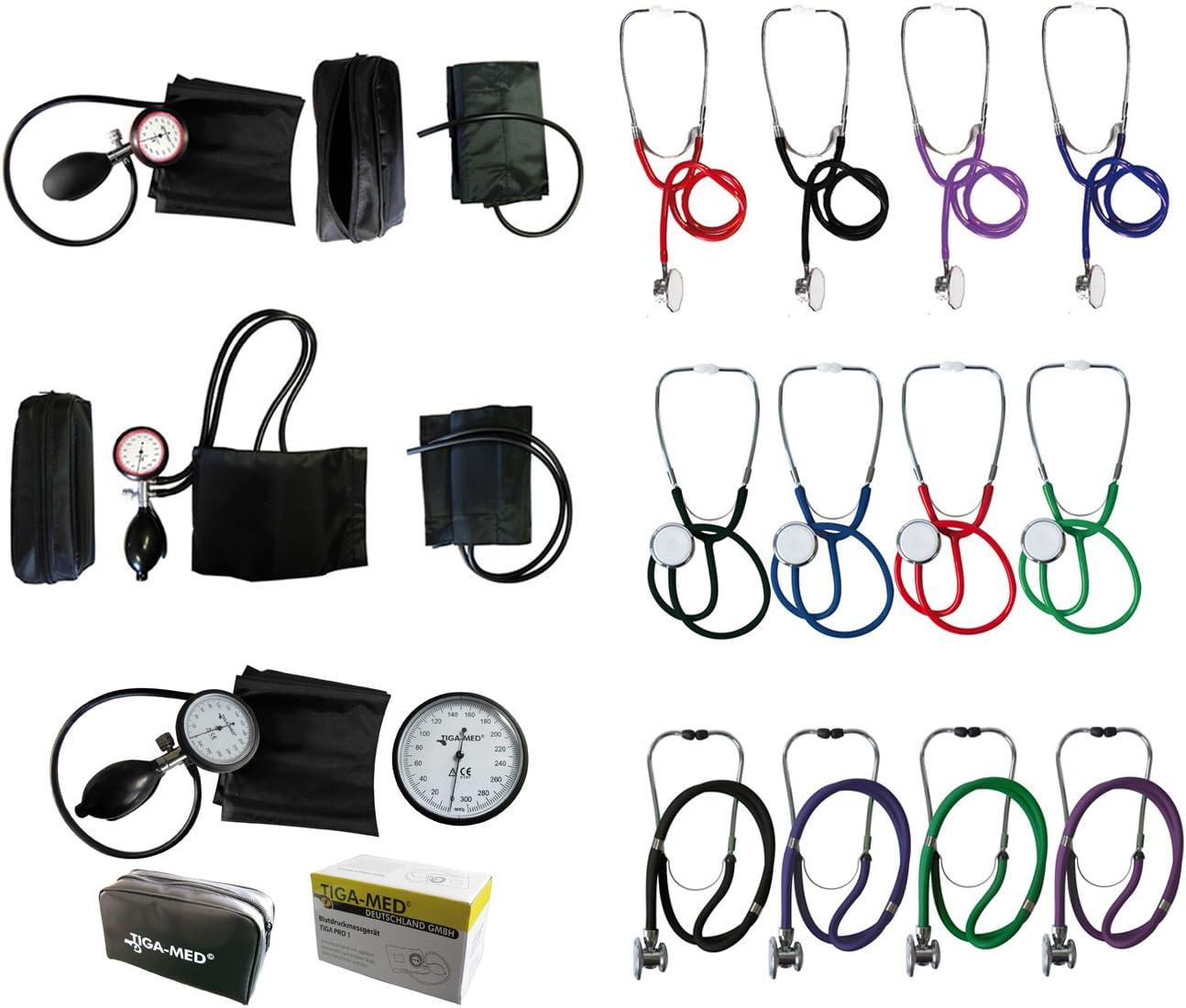 Certified Clinical Quality Blood Pressure Monitor with Red Double Head ...