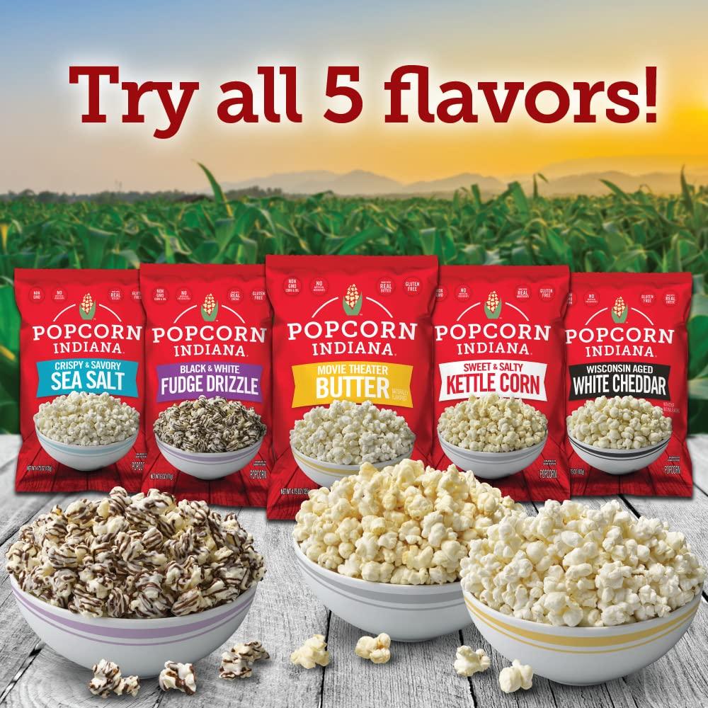 Popcorn Indiana Movie Theater Butter 3 oz - Pack of 6 | Delicious Snack ...
