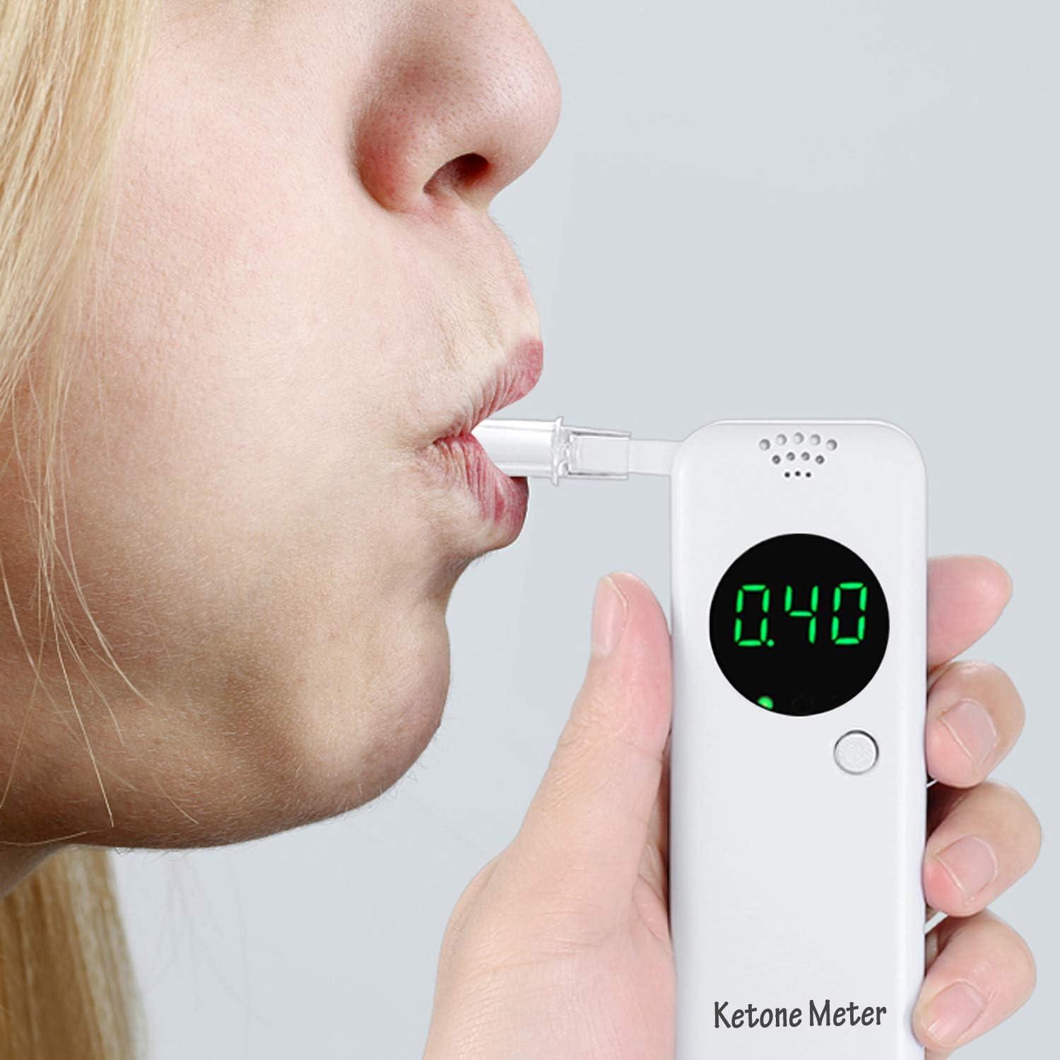 Portable Digital Ketosis Breath Analyzer with 10 Replaceable ...