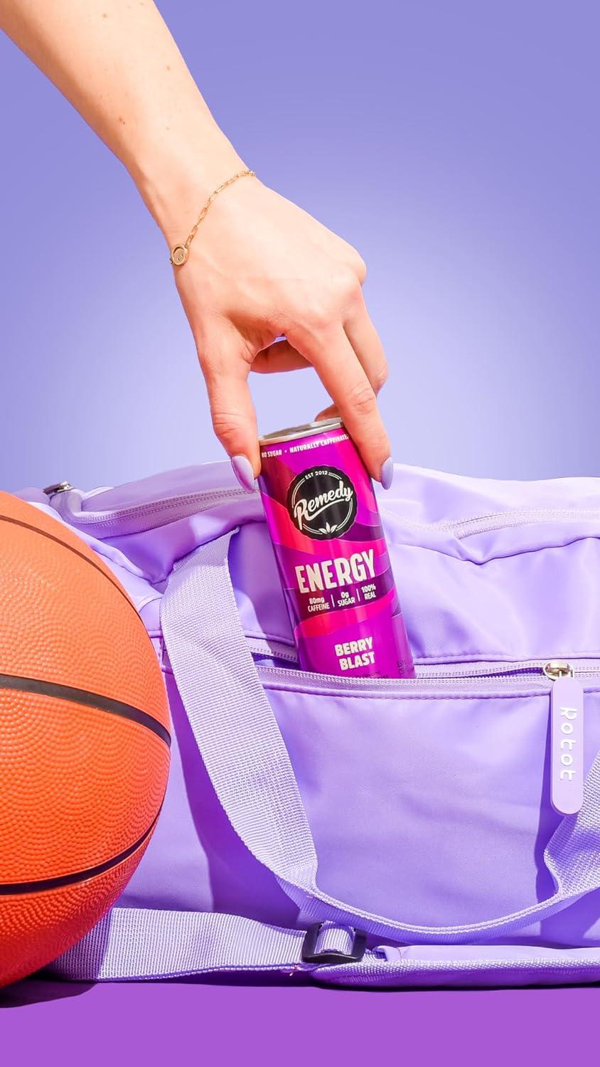 Remedy Natural Energy Drink - Tropical Twist & Berry Blast Mixed Pack ...