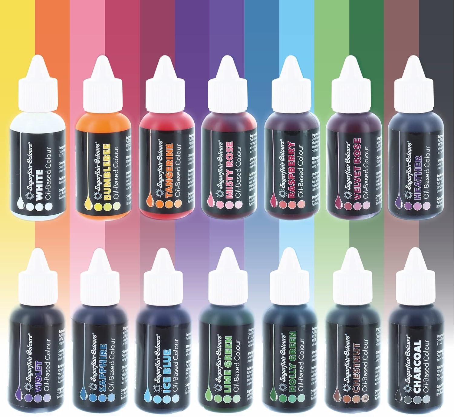 Sugarflair Chestnut Brown Oil Based Food Colouring - 30ml Highly ...