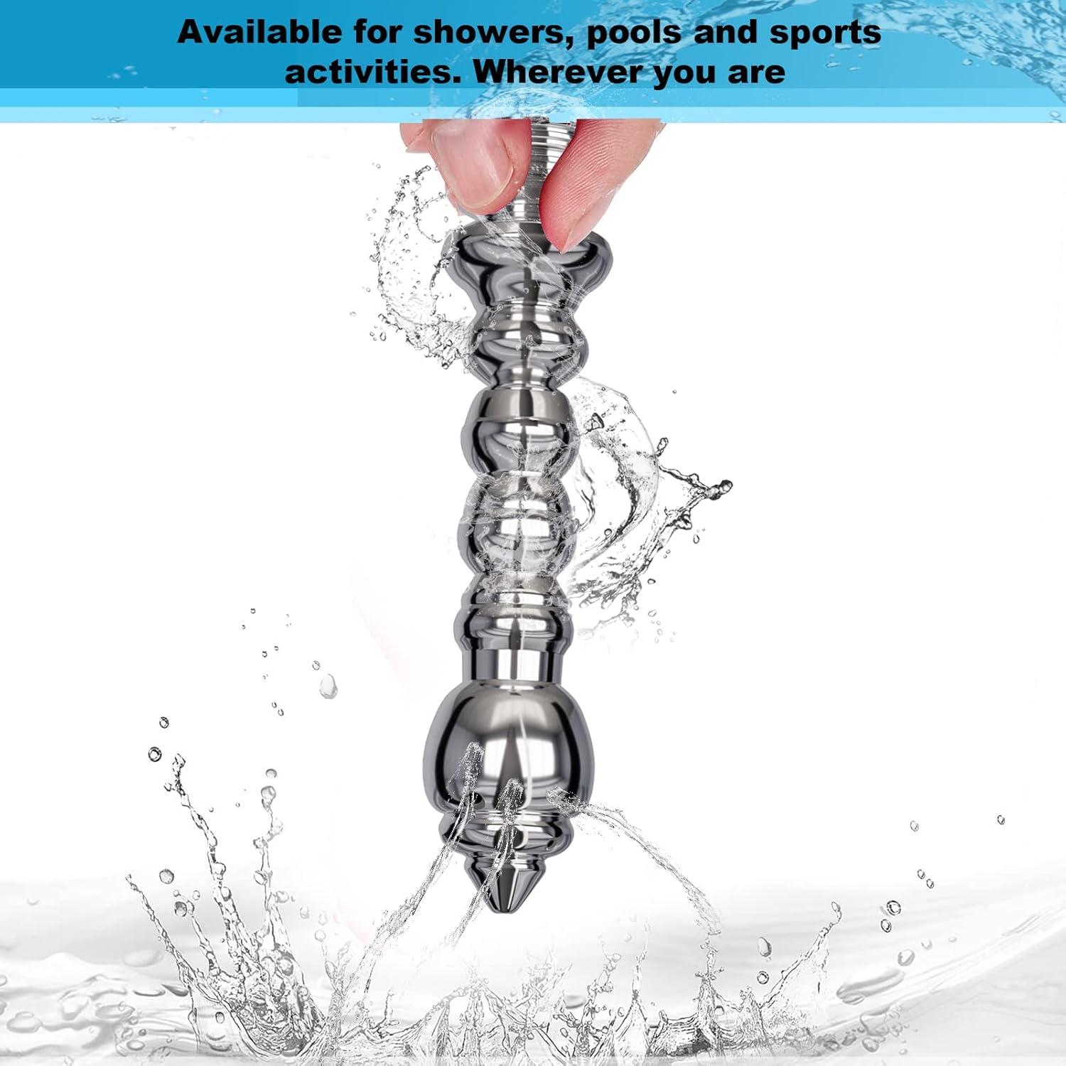 7 Holes Shower Enema Douche Attachments - Aluminium Water Nozzle ...