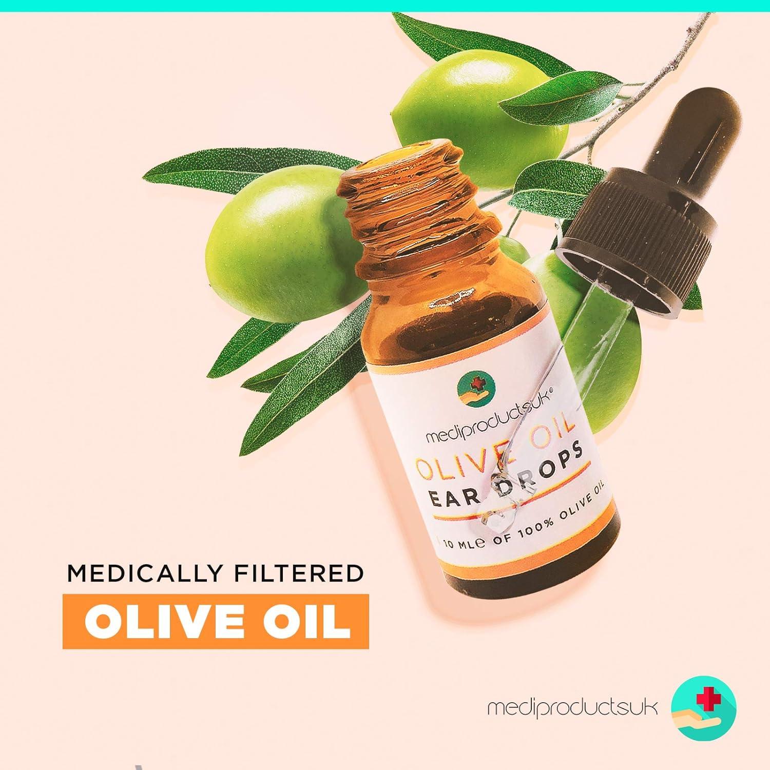 Filtered Olive Oil Ear Drops - Easy to Use for Effective Relief | Buy ...