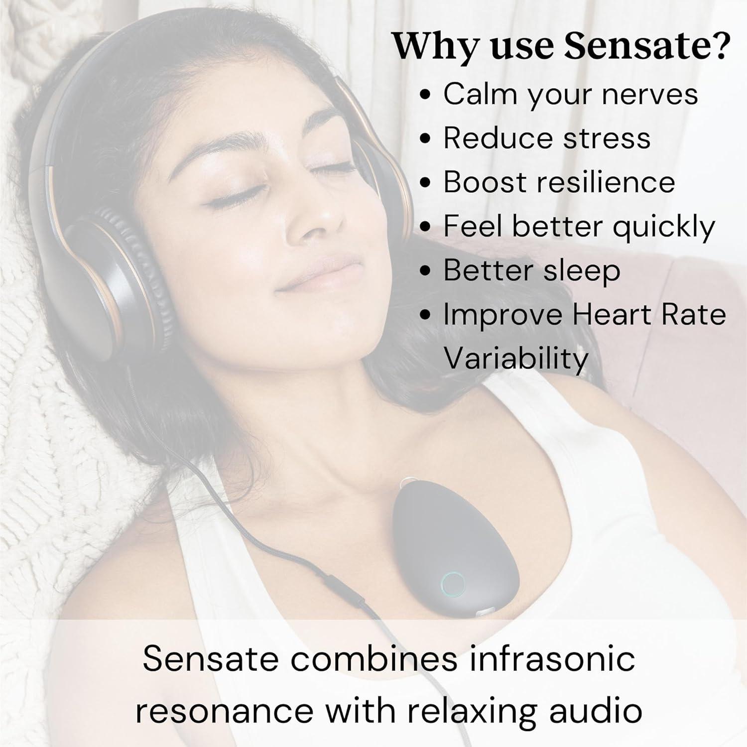 Sensate Relaxation Device - for Immediate Calm and Long Term Stress Resilience - with Patented ...