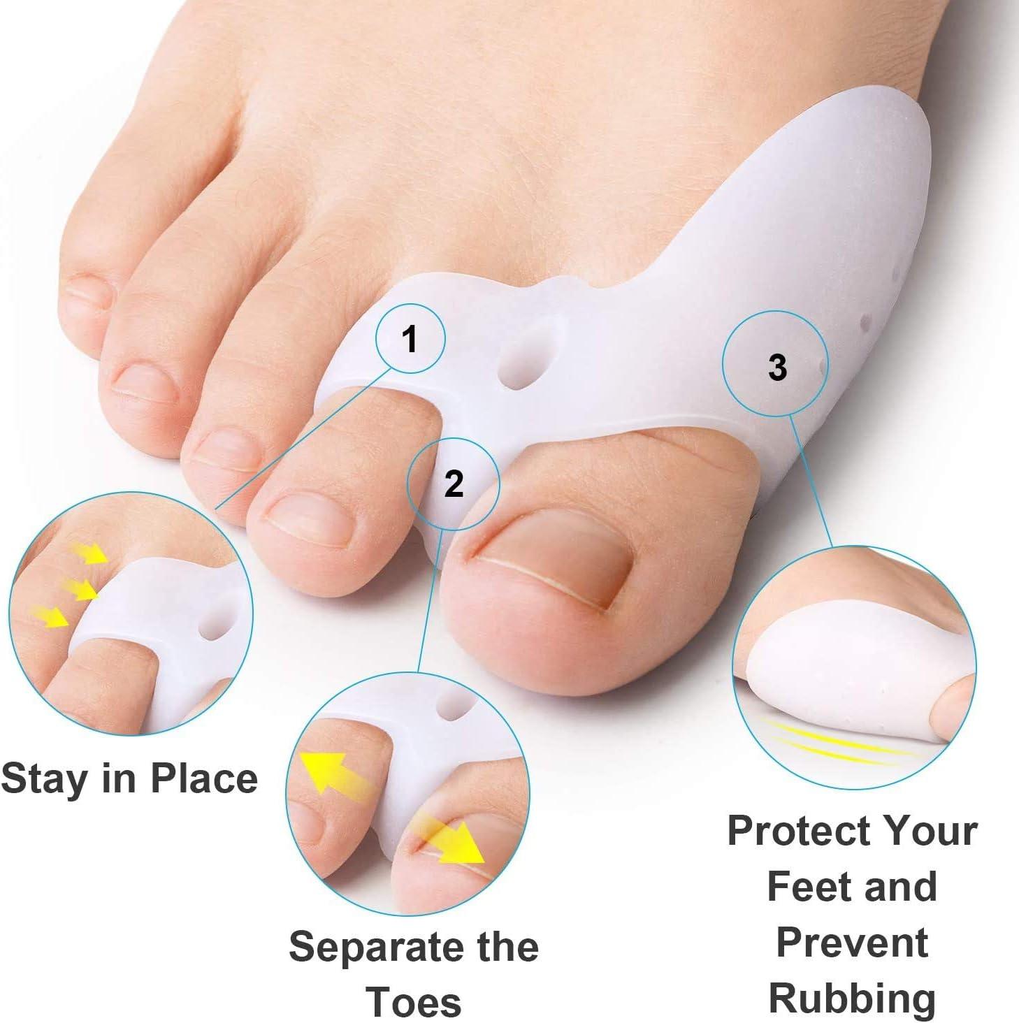 ERINSHOP Bunion Toe Protector - Pain Relief for Overlapping Toes ...