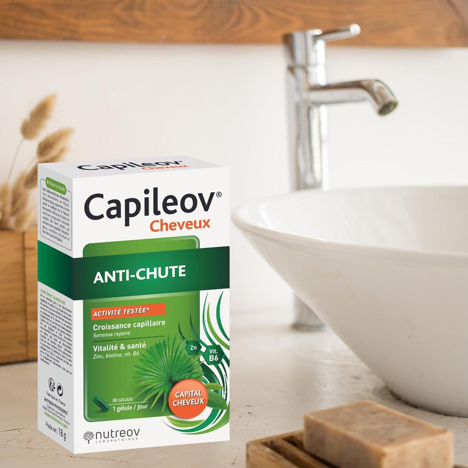 Nutreov Capileov Double Action Anti-Hair Loss Capsules | 60+30 Free ...