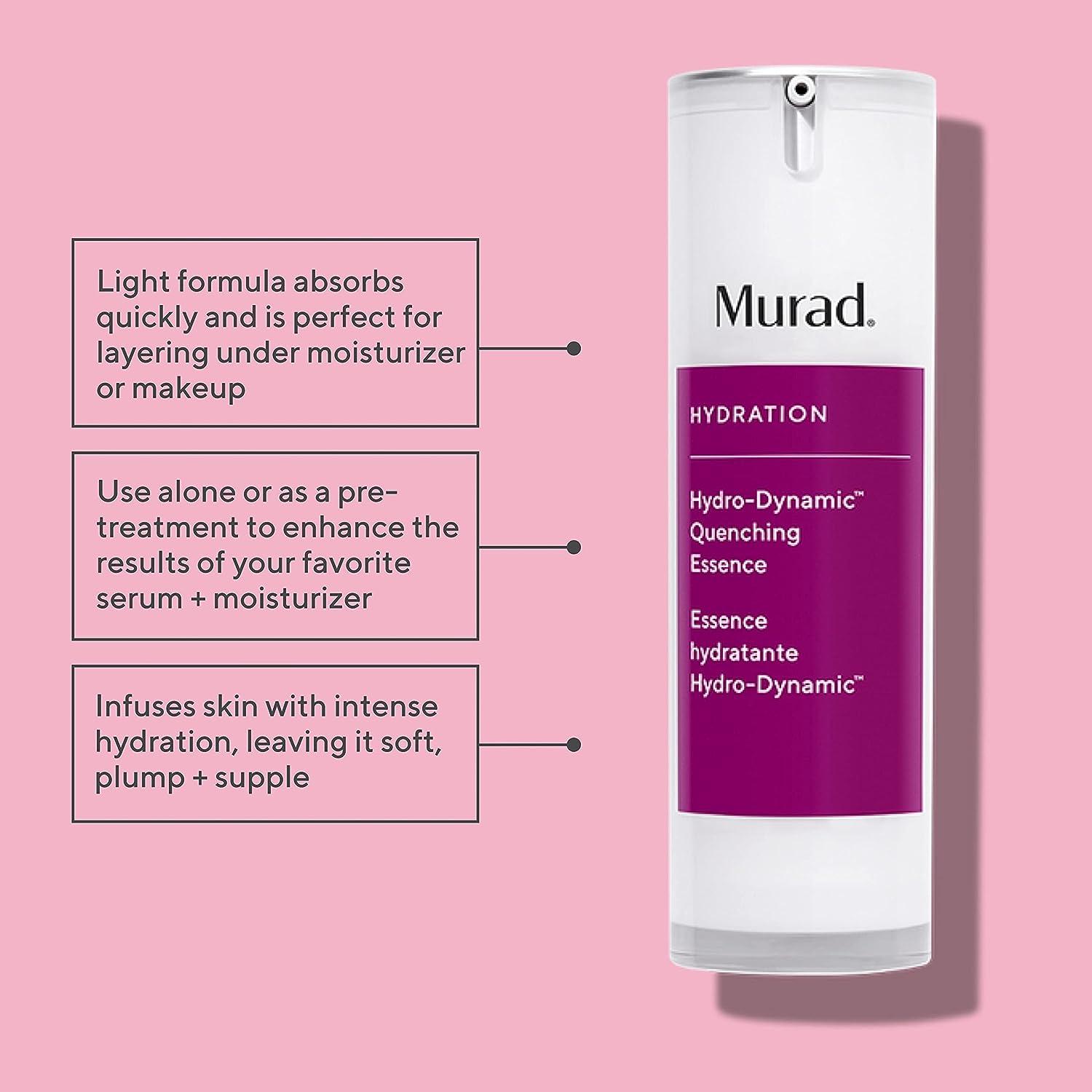 Murad Hydration Hydro-Dynamic Quenching Essence 1.0 Fl Oz - Glycolic ...