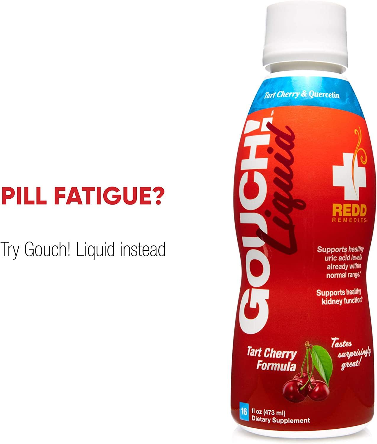 Redd Remedies Gouch! Tart Cherry Formula â€“ 60 Vegetarian Capsules for ...