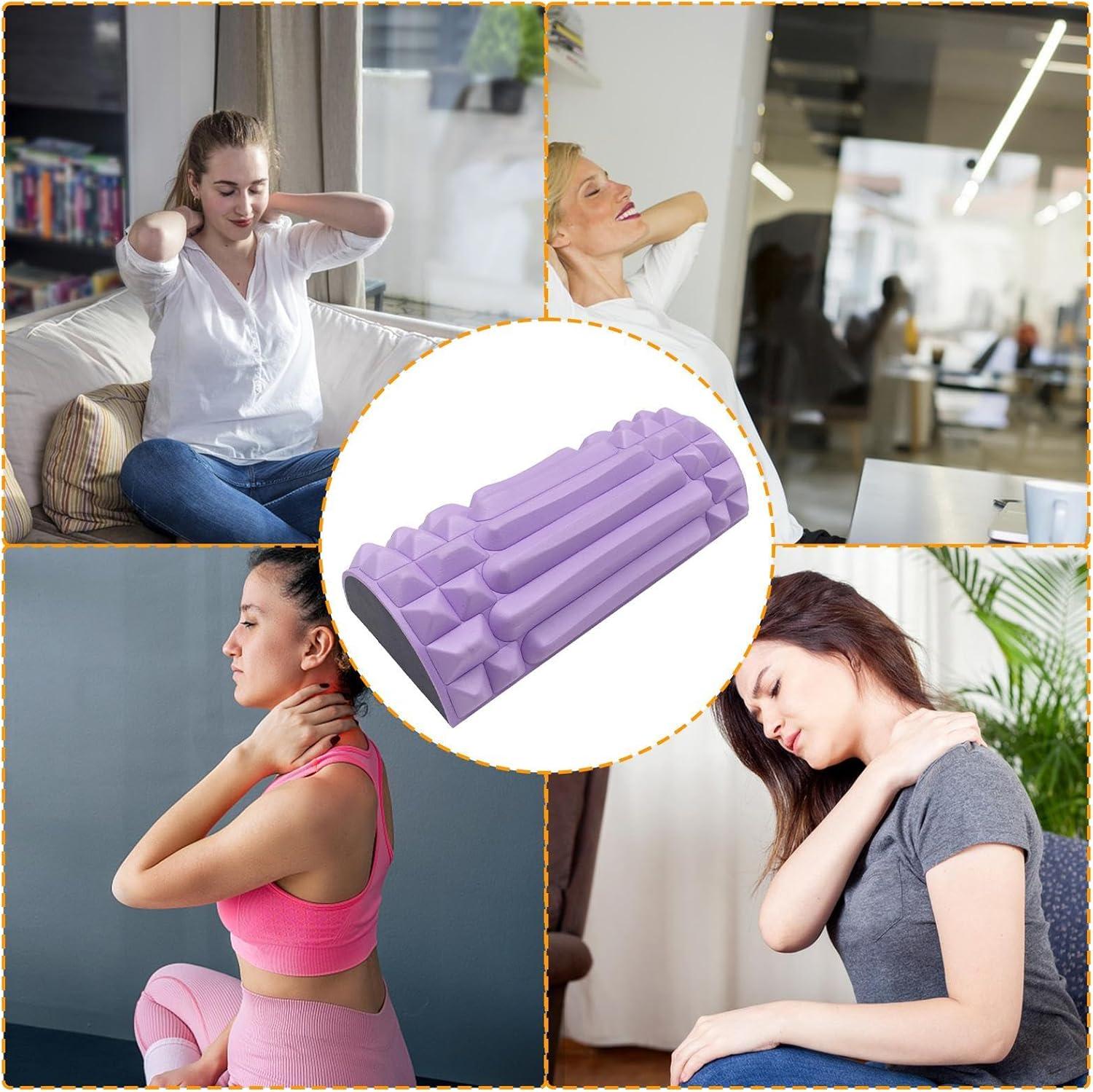 Yoga Back Massager | Flexible Neck & Back Straightening Device | Multi ...