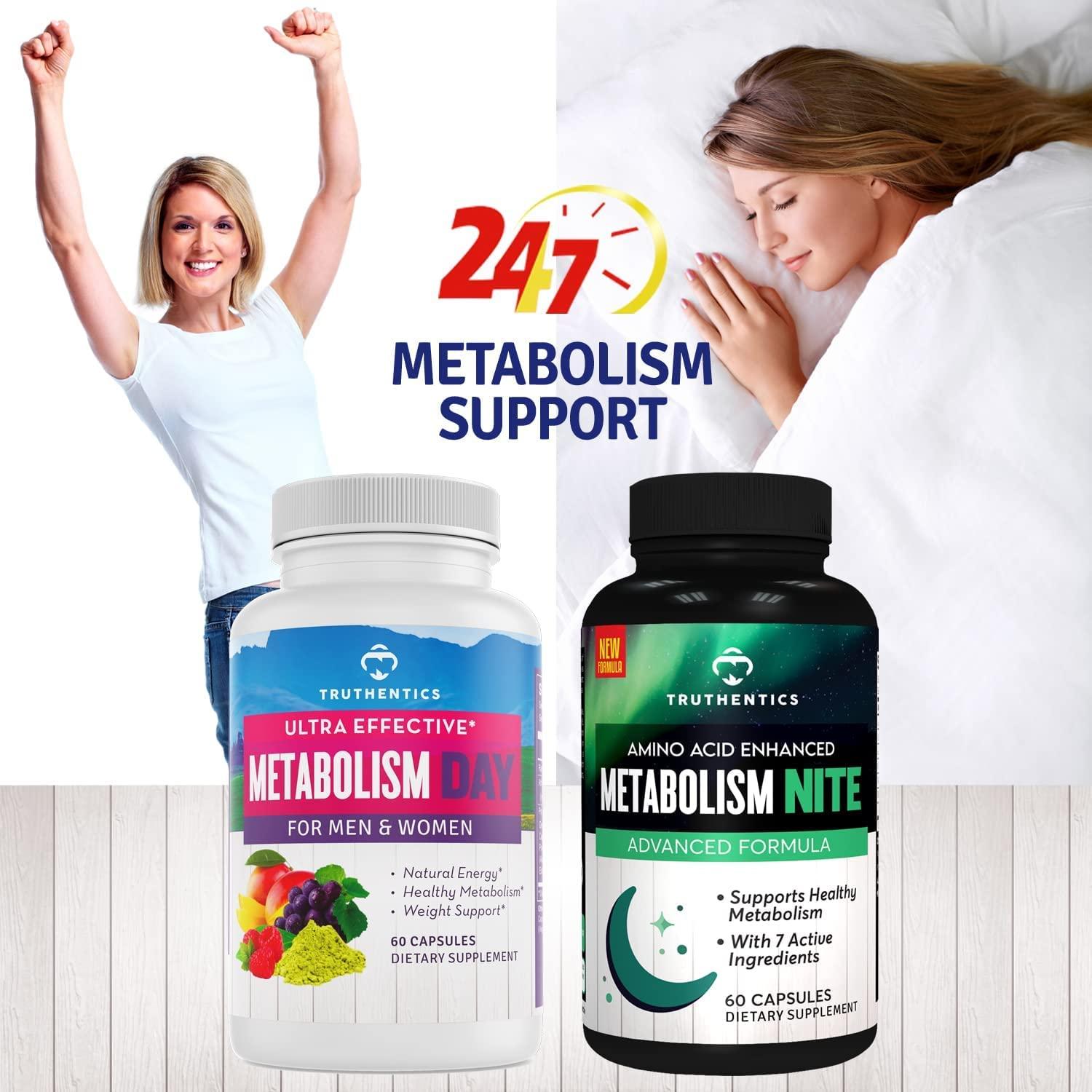 Night Time Metabolism & Restorative Sleep Support Supplement - PM ...