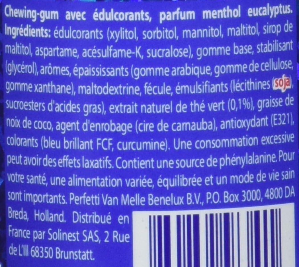 Mentos - Pure Fresh Menthol-Eucalyptus Chewing Gum - Sugar-free Chewing ...