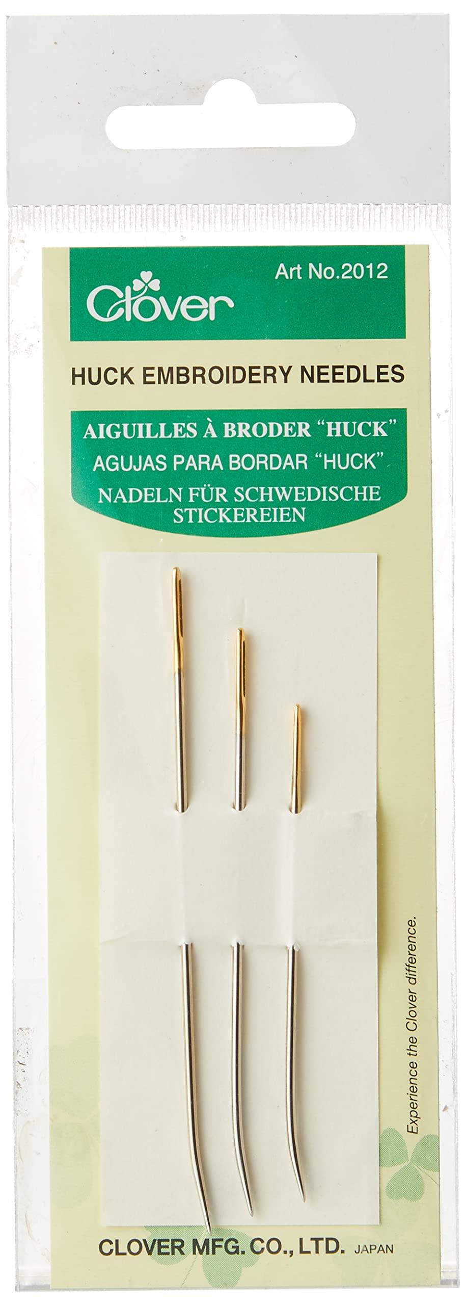 Clover 2012 Huck Embroidery Needles - Premium Quality for Fine ...