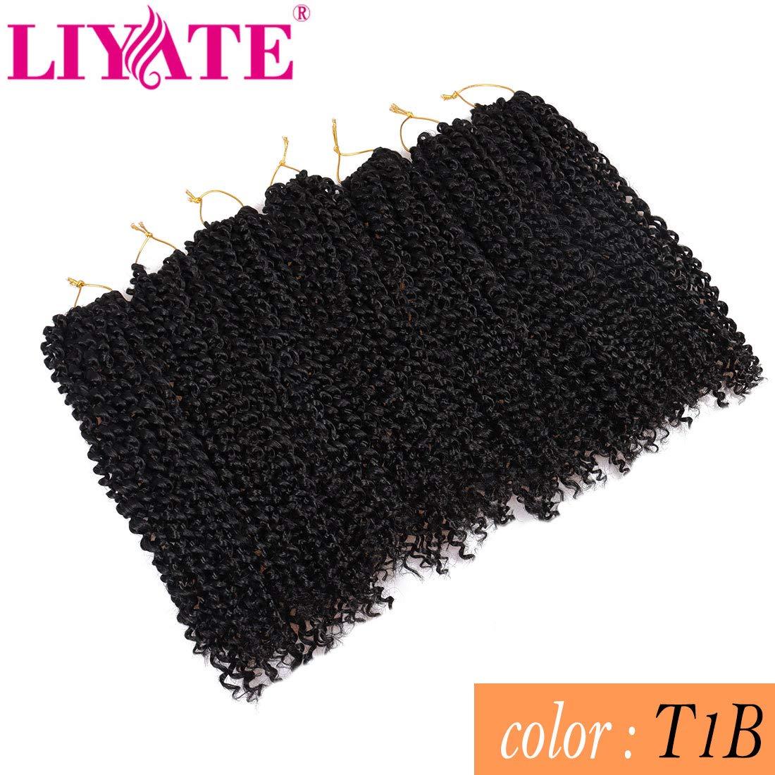 7 Pack 12 Inch Water Wave Passion Twist Crochet Braiding Hair ...