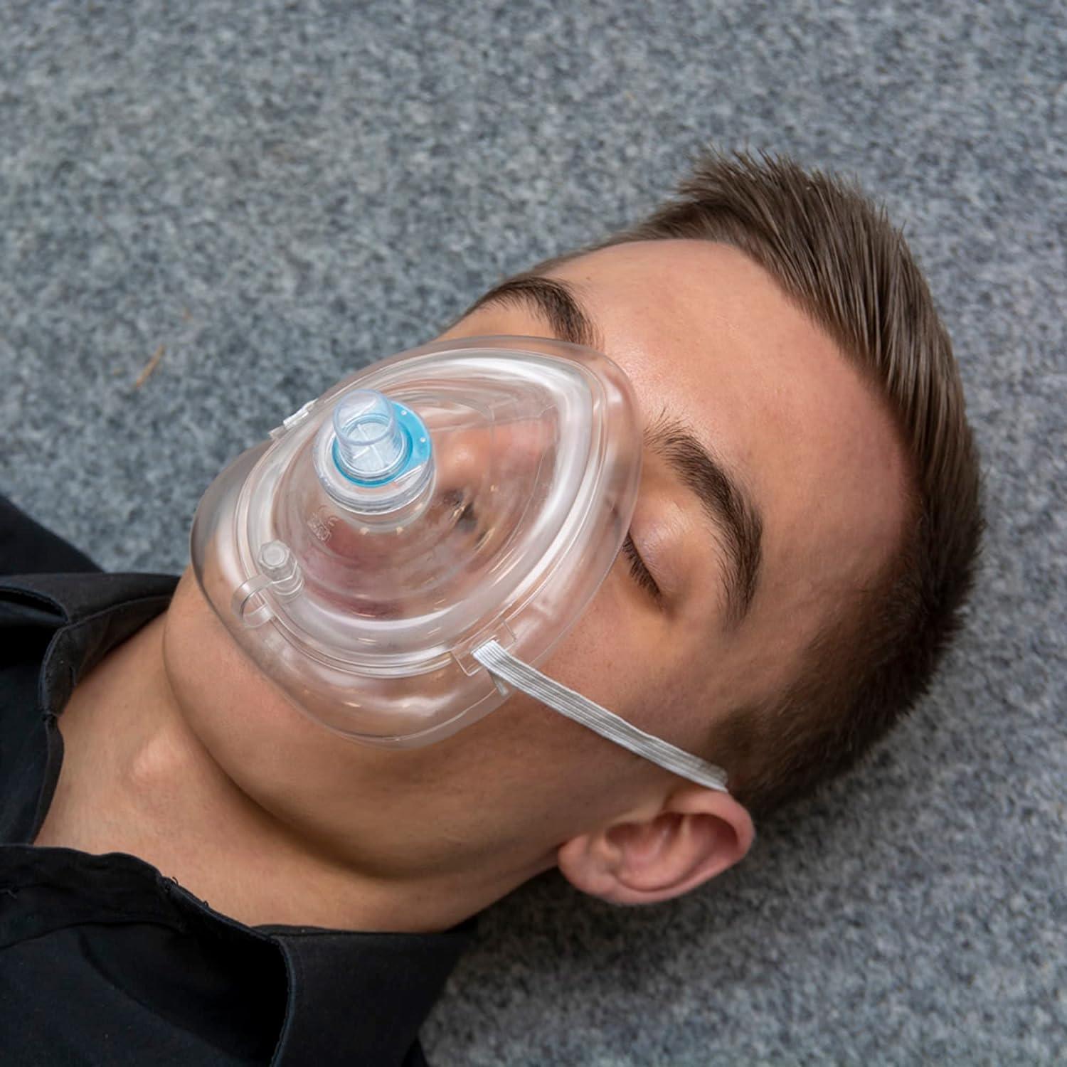 St John Ambulance Resuscitation Rescue Mask - CPR Emergency Kit | Buy ...