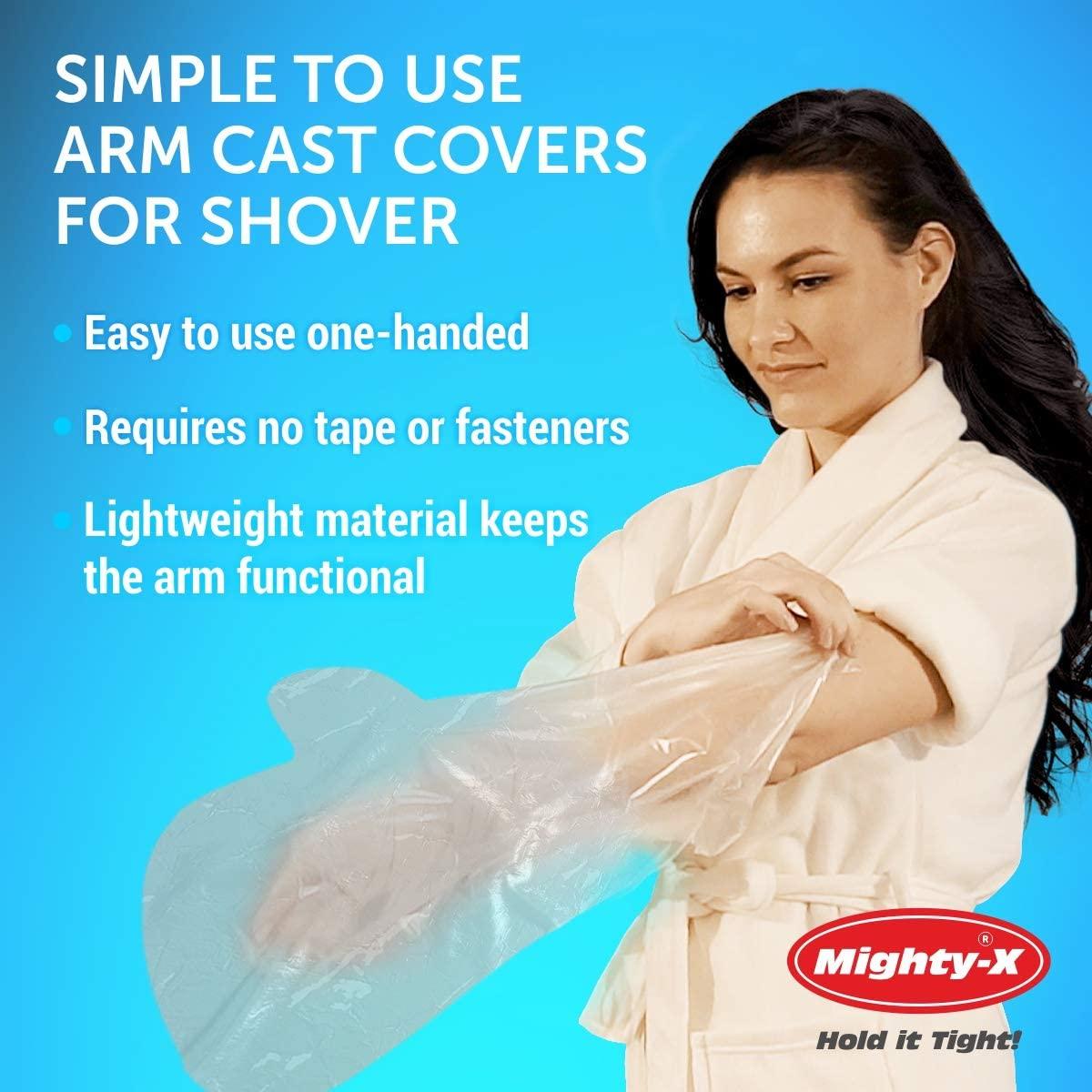 Waterproof Arm Cast Cover - Reusable Adult Half Arm Seal for Shower - 3 ...