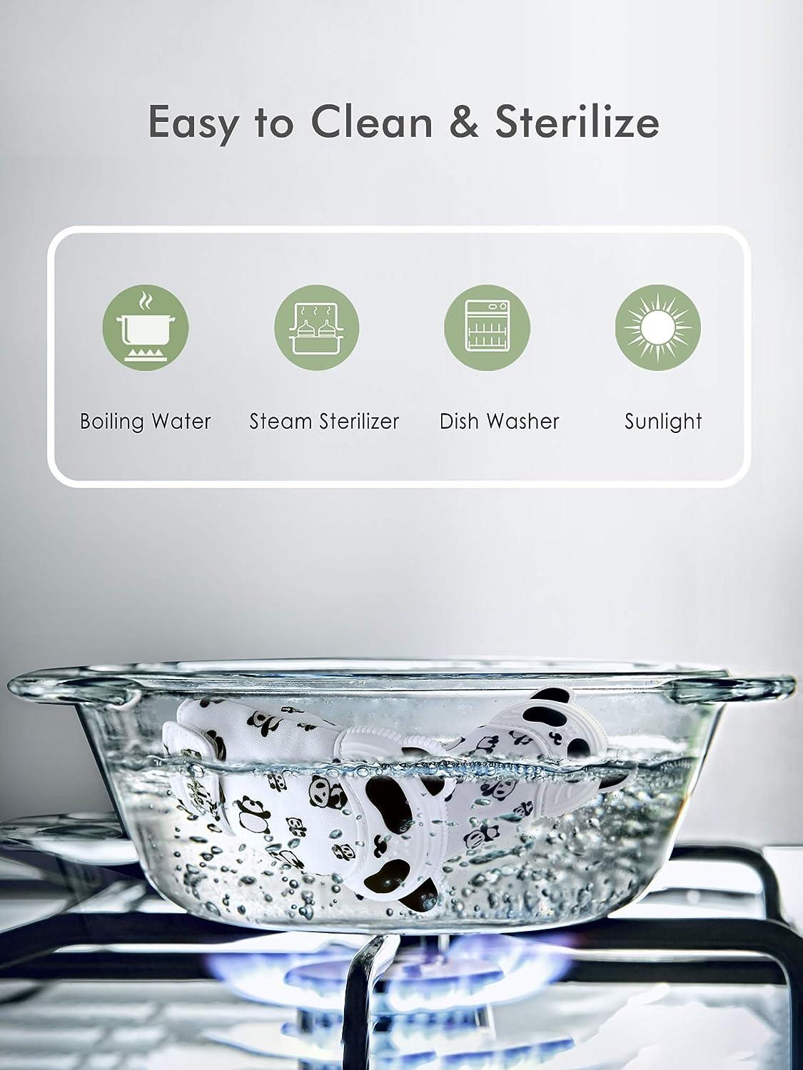 Panda Hand Teething Mitten: Soothing Glove Teething Toy for Infants 3 ...