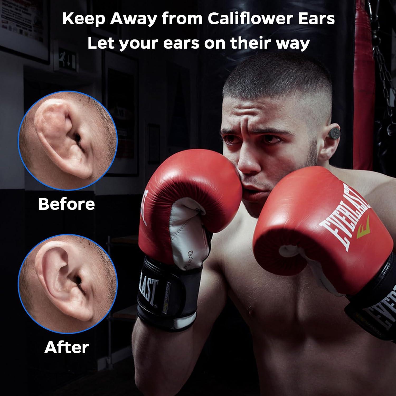 Cauliflower Ear Magnet Kit - Prevent & Treat Hematomas in BJJ Wrestling ...