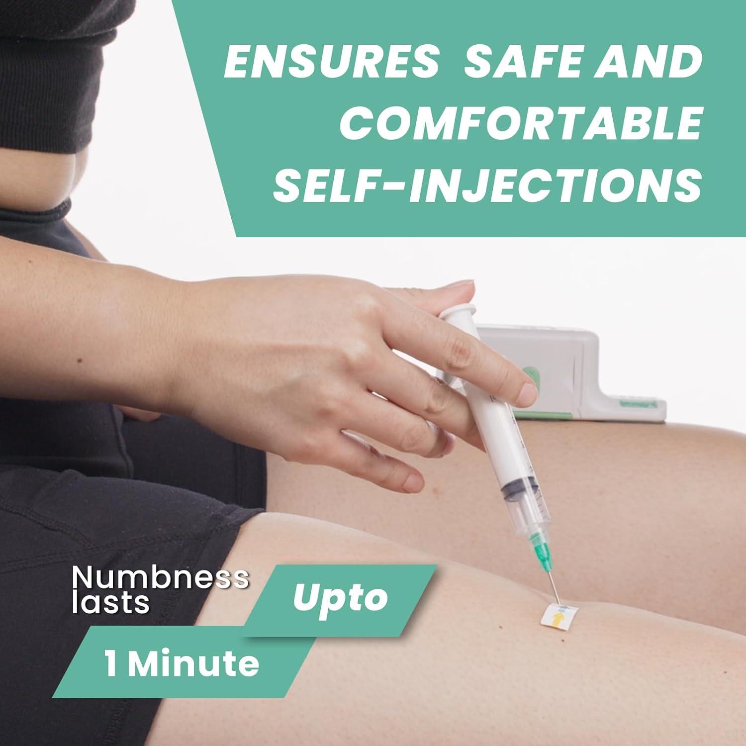Noodle Numbs The Skin for Comfortable Injections Disinfects The ...