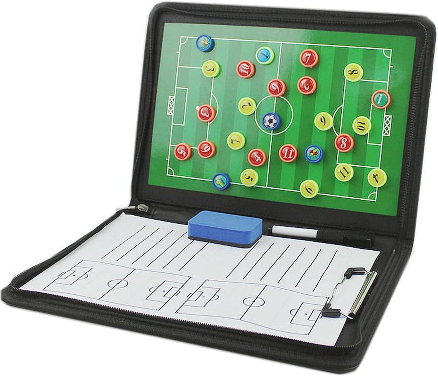 Pure Vie Soccer Coaches Tactical Board - Portable Magnetic Football ...
