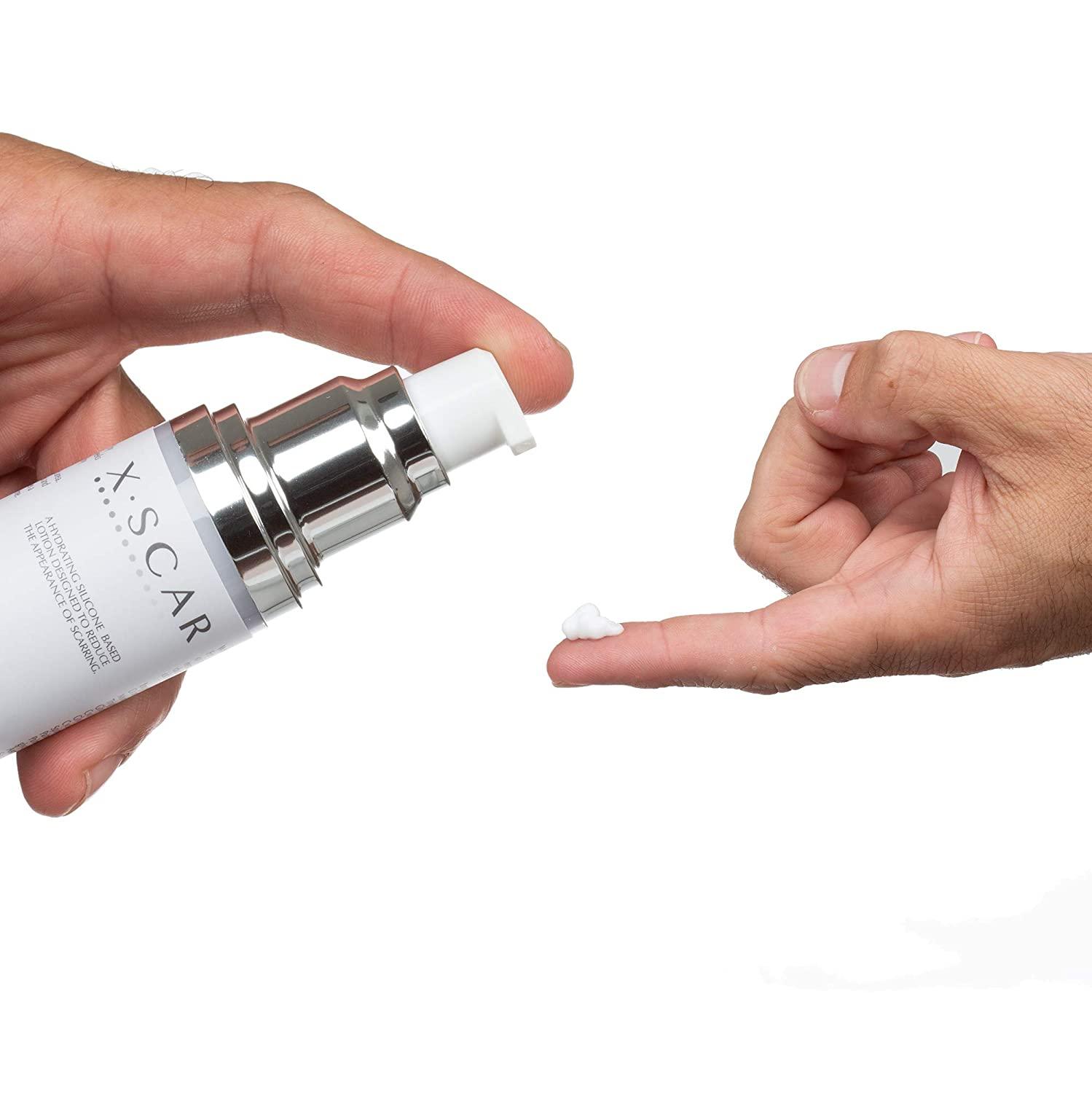 XScar Silicone Facial Scar Cream with Vitamin E - Dermatologist and ...