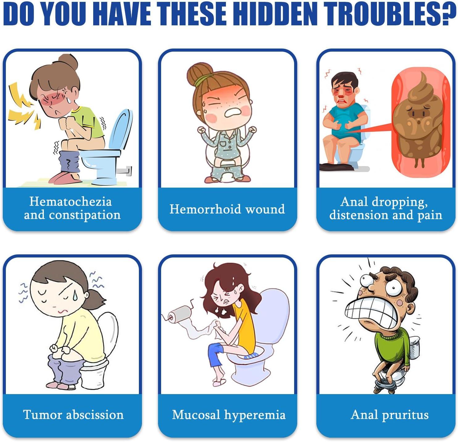 2025 New 7 PCS/Box Hemocare Herbal Strength Hemorrhoid Capsules (1Box)