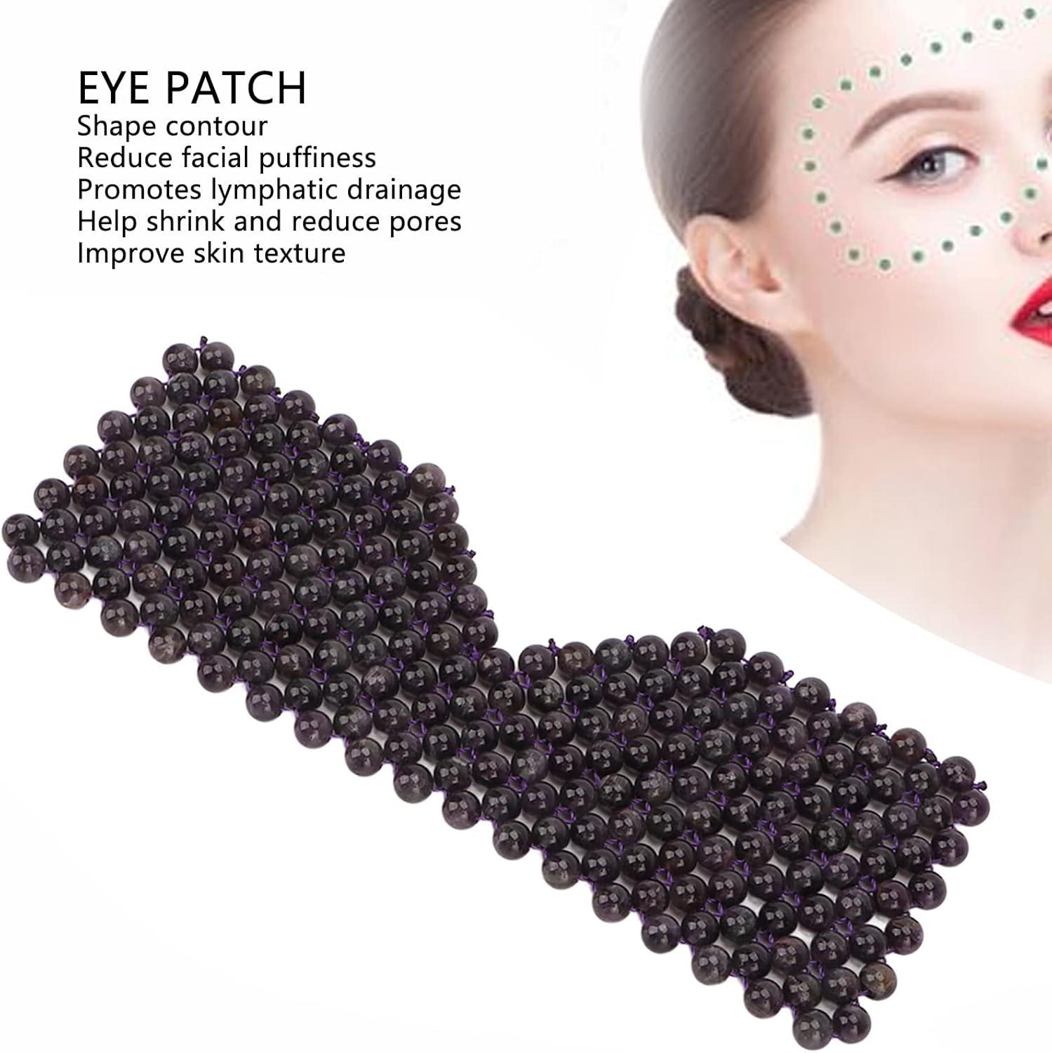 Eye Cover Portable Puffiness Fatigue Relief Jadestone Cooling Eye Patch ...