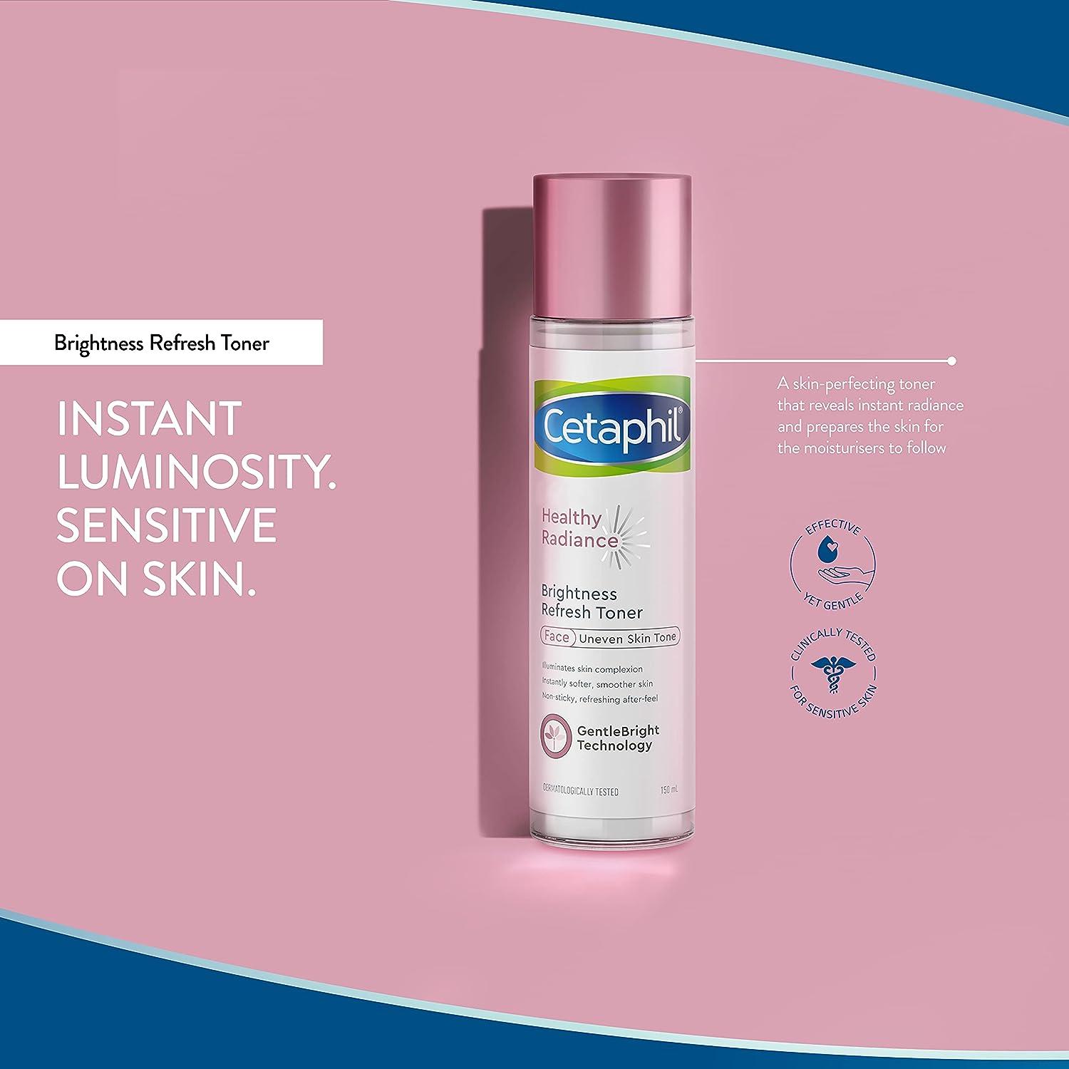 Cetaphil Healthy Radiance Brightness Refresh Toner with Niacinamide ...