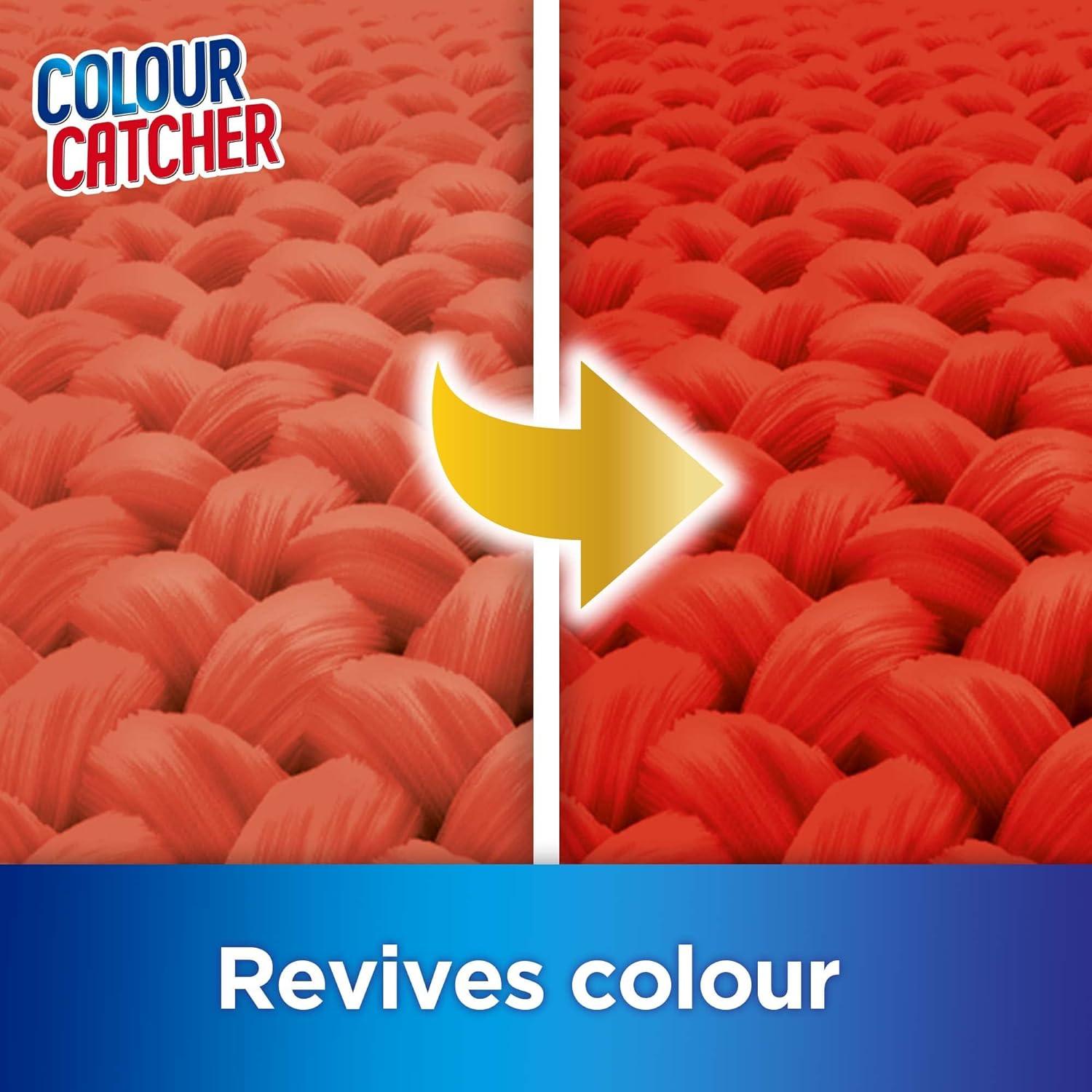 Colour Catcher Premium 2in1 Protect & Revive Laundry Sheets Prevents ...