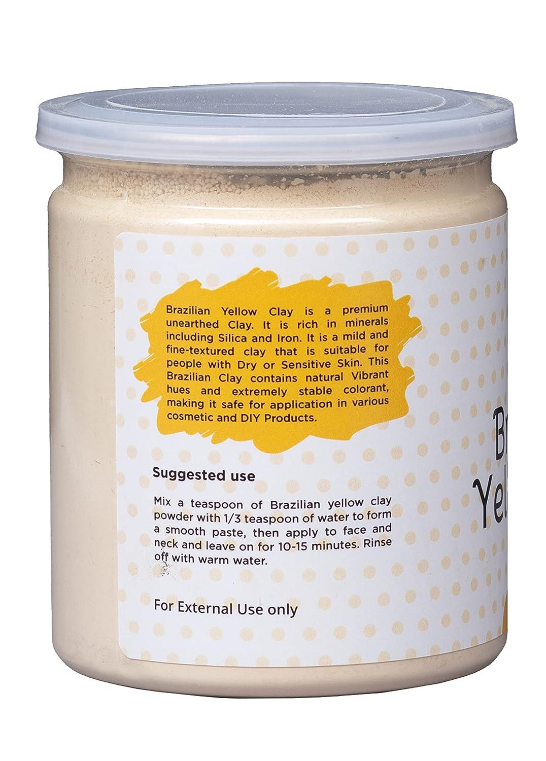 Natural Brazilian Yellow Clay Powder - 10 oz | Ideal for Soap Making ...