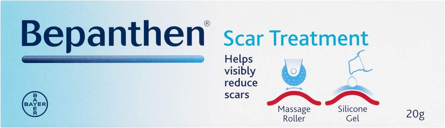 Bepanthen Scar Treatment Silicone Gel - 20g - Moisturizing Formula for ...
