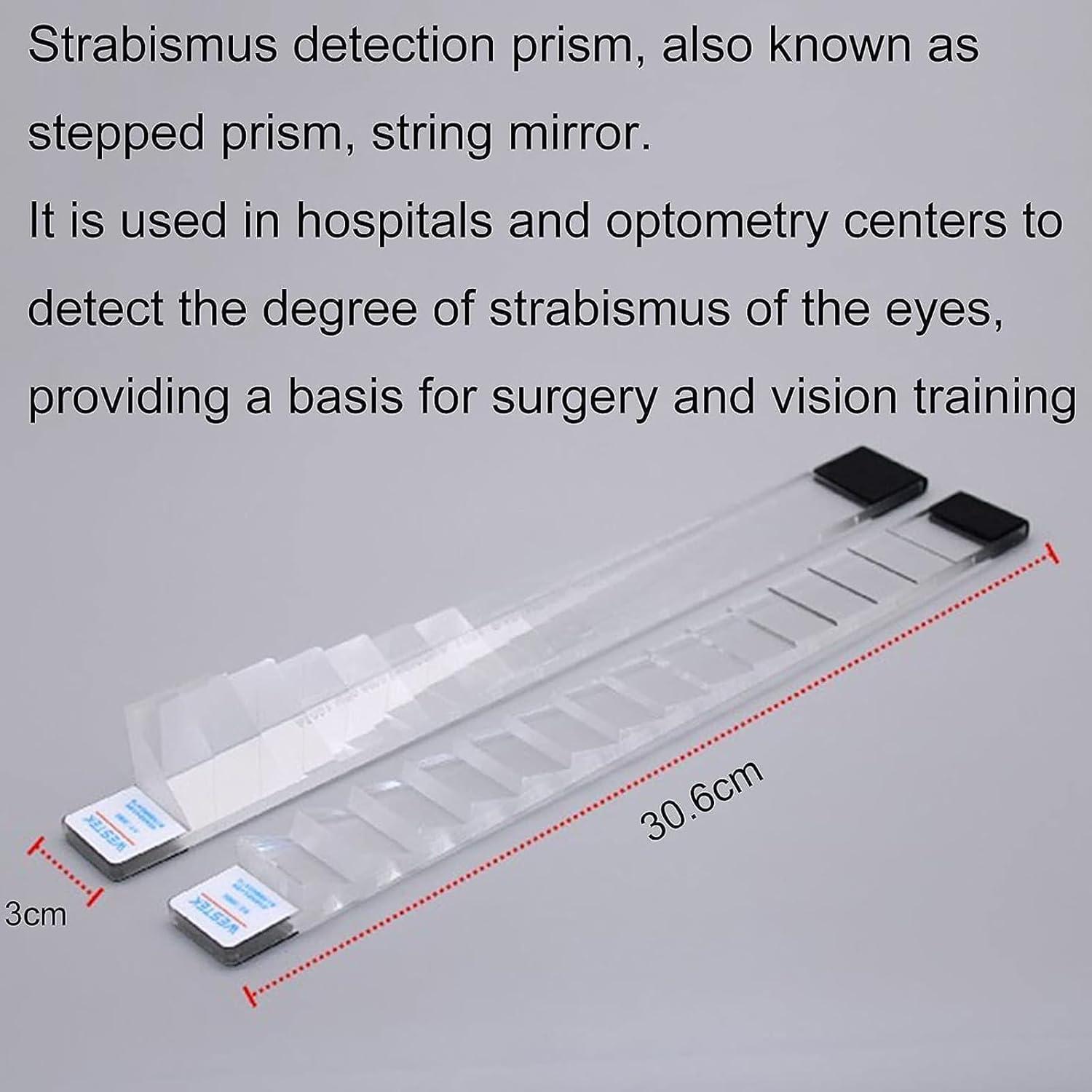 Ophthalmic Optical Prism Bar Set Optical Clinic Ophthalmic Vertical (15 ...
