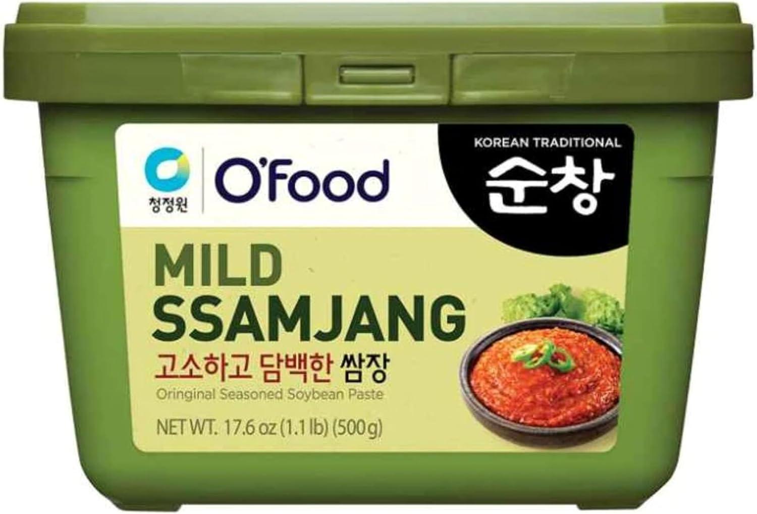 CJO Mild Ssamjang Mixed Bean Paste 500g Pack of 2 with World Food Shop ...