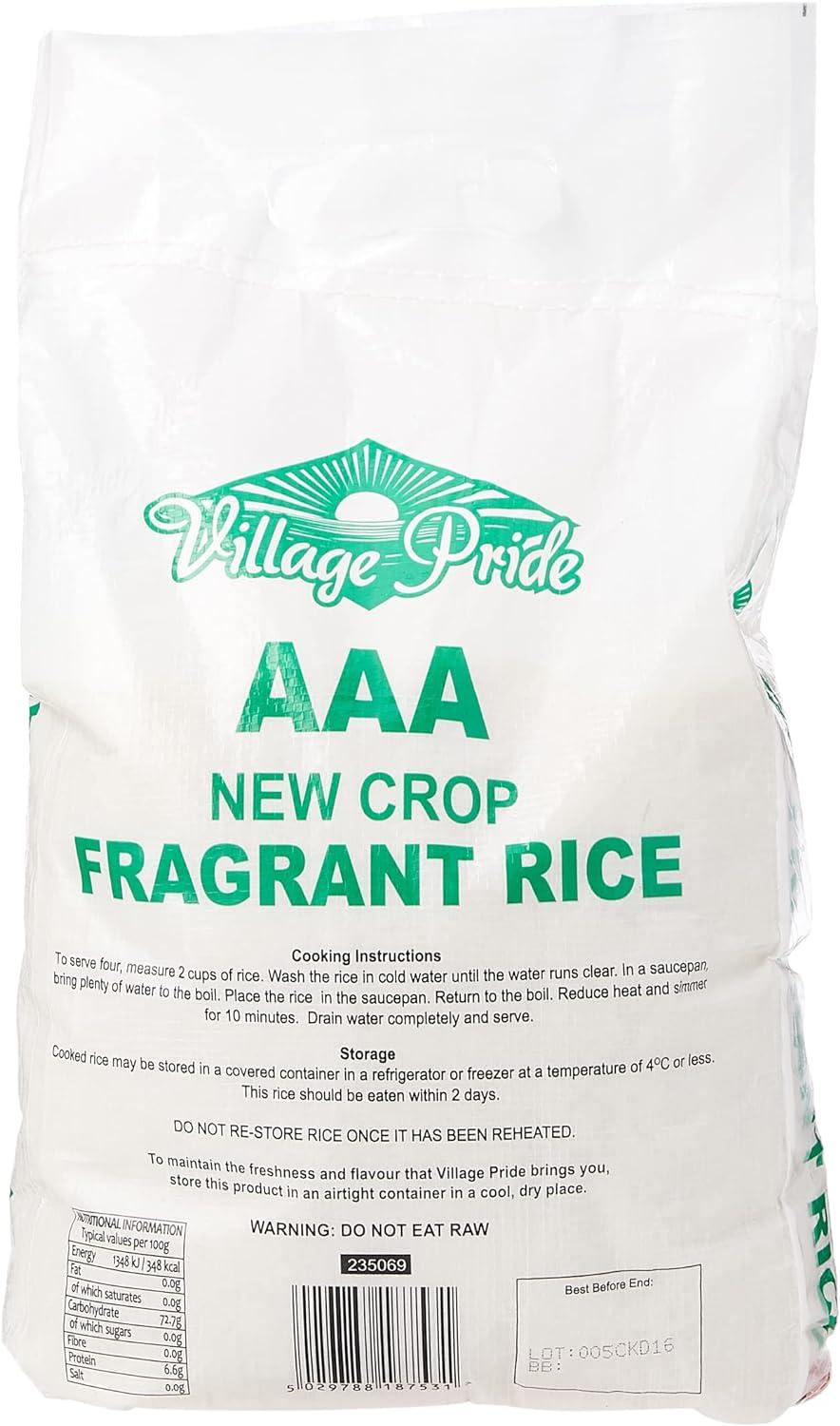 Village Pride Fragrant Rice 5kg - Premium Quality Long Grain Rice | Buy ...