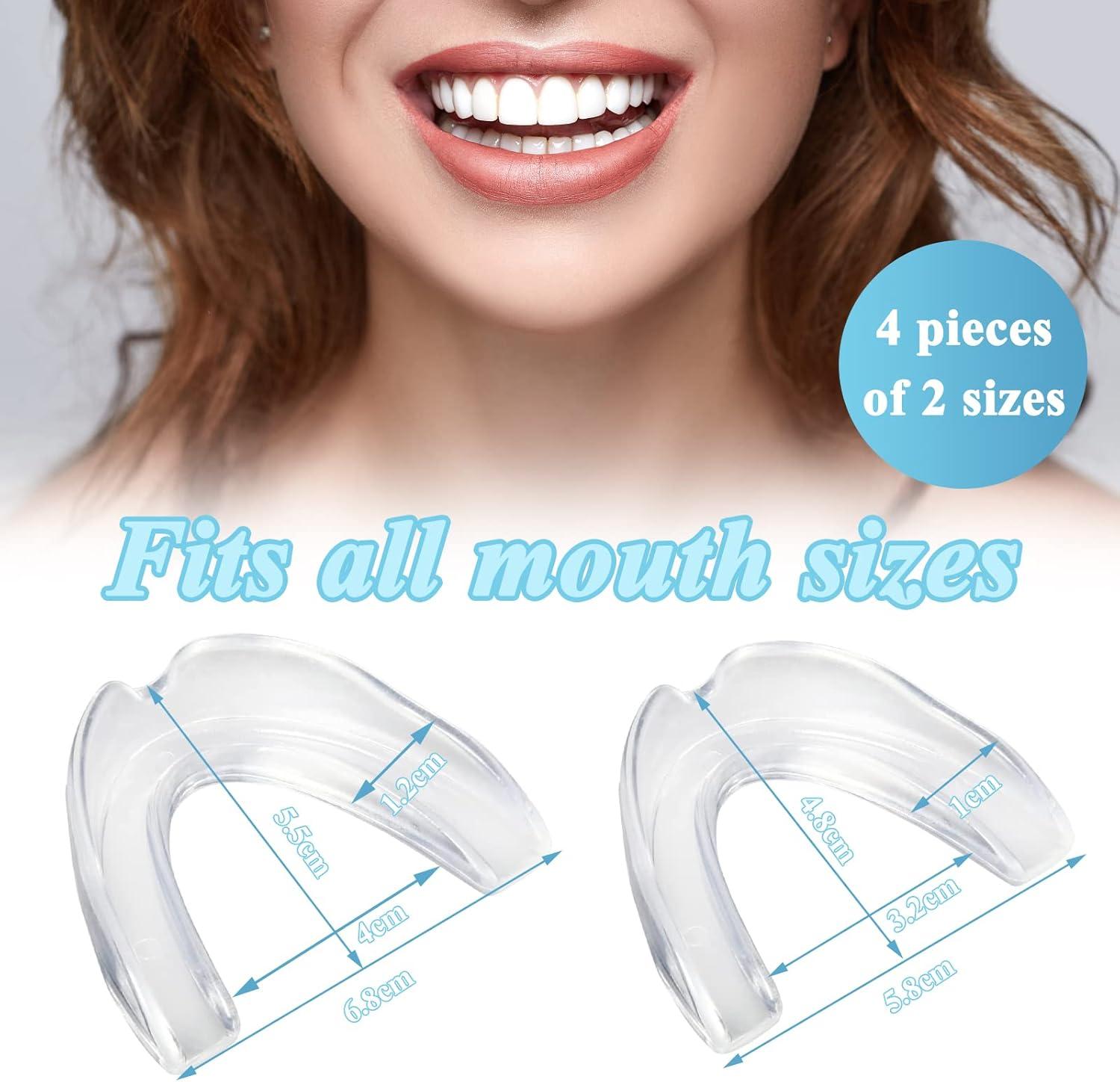 4-Piece Tooth Rail Crunch Set | Comfortable Nighttime Bite Protection ...