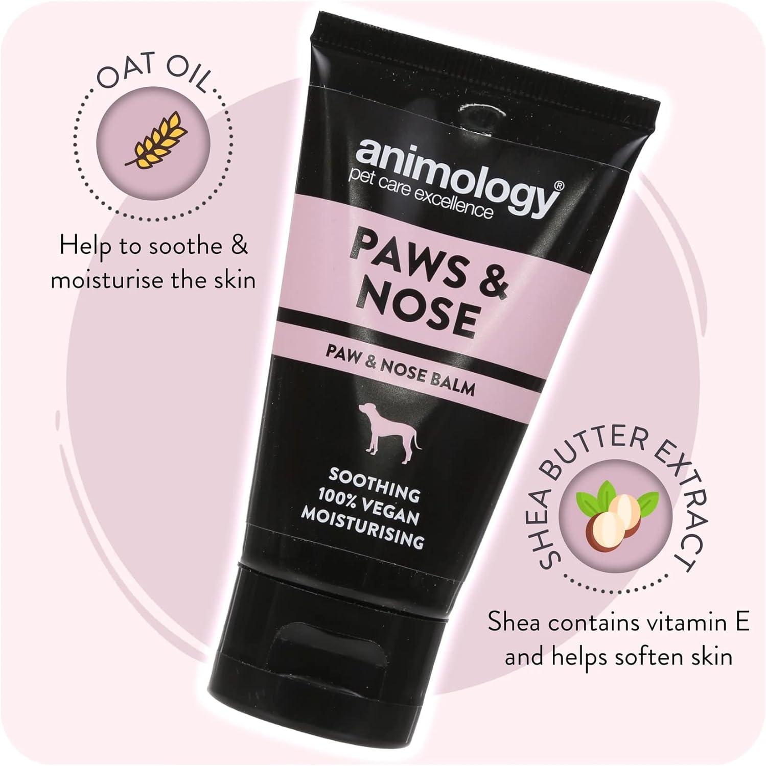 Animology Dog Paw & Nose Balm 50ml - Soothing and Moisturizing Formula ...