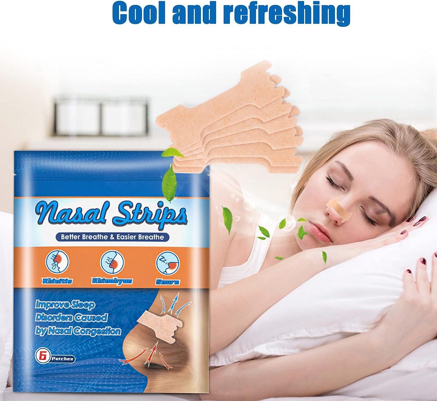 54pcs Nasal Strips Nasal Patch Nose Acupuncture Point Patch Nasal ...