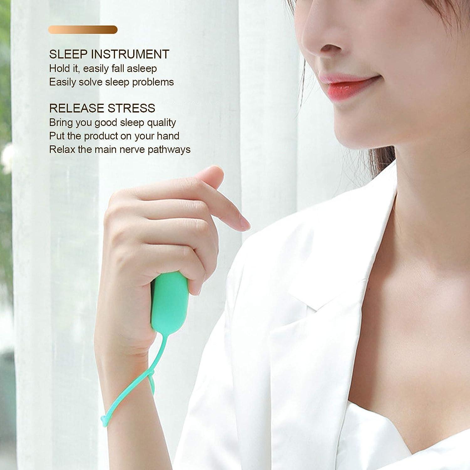 Handheld Sleep Device Sleep Instrument ABS Oval Design Hand Holding ...