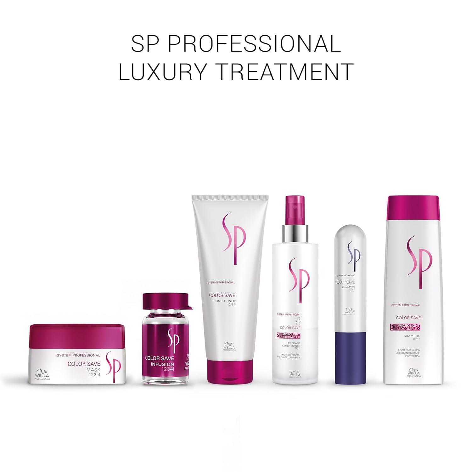 Wella SP System Professional Color Save Shampoo 1000ml - Unscented ...