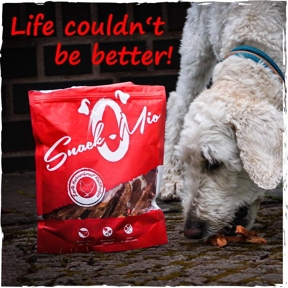 Snackomio - Premium Grain-Free Duck Breast Fillet Strips for Dogs ...