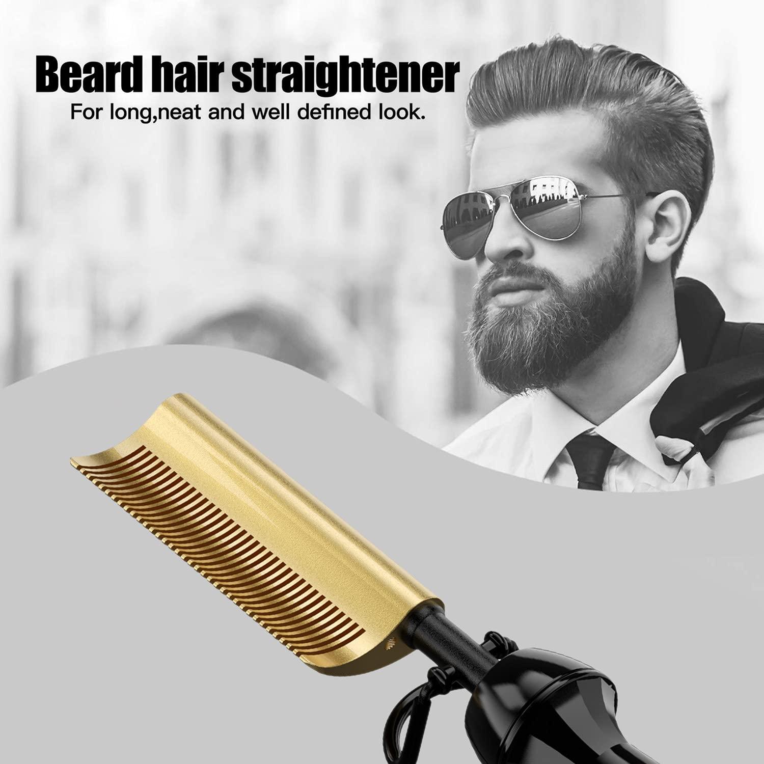 DAN Technology 450? Curved Teeth Hair Straightener Comb - Travel Size ...