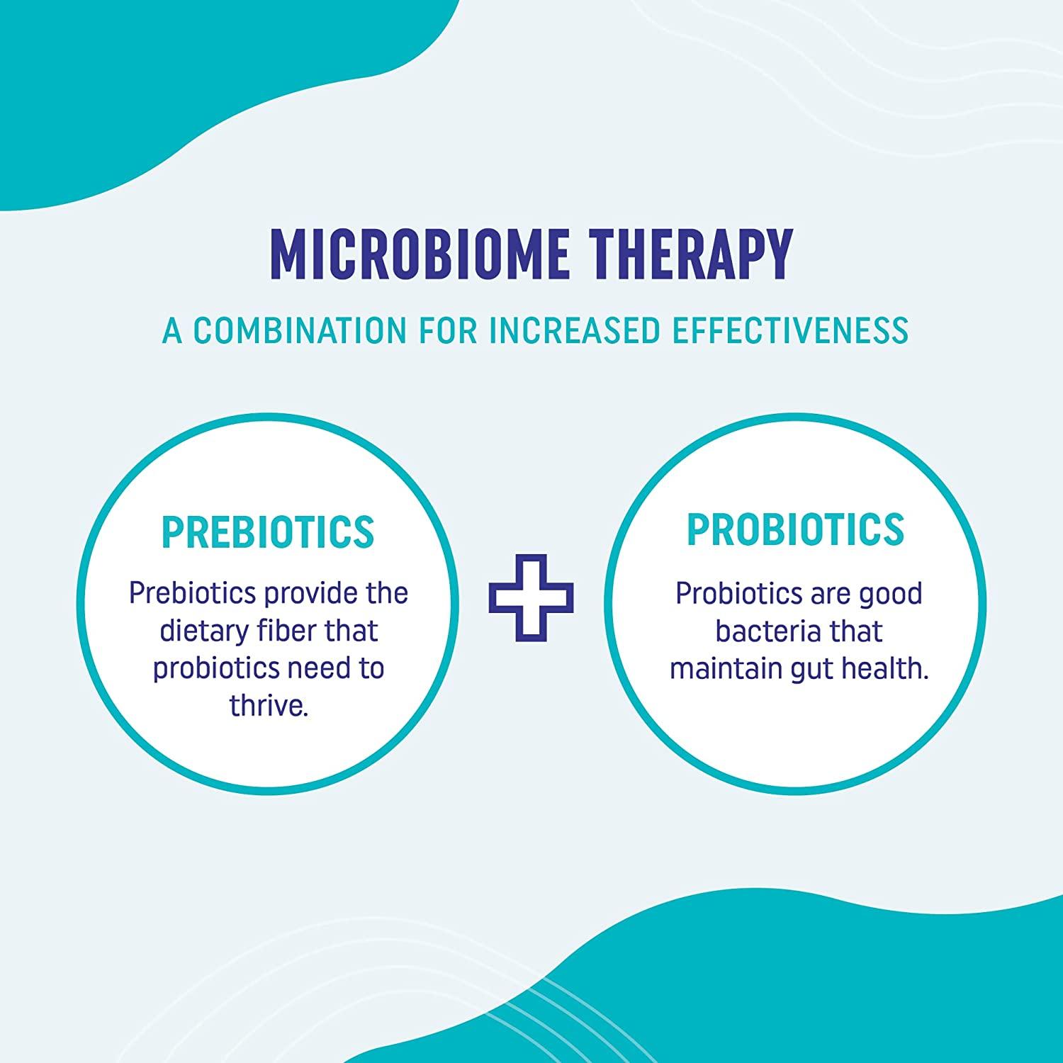 Synbiotic Probiotic & Prebiotic Capsules for Digestive Health ...